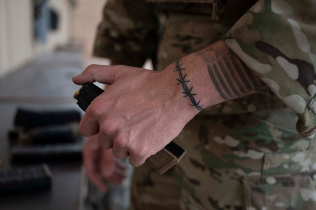 Army Delta Force Tattoo