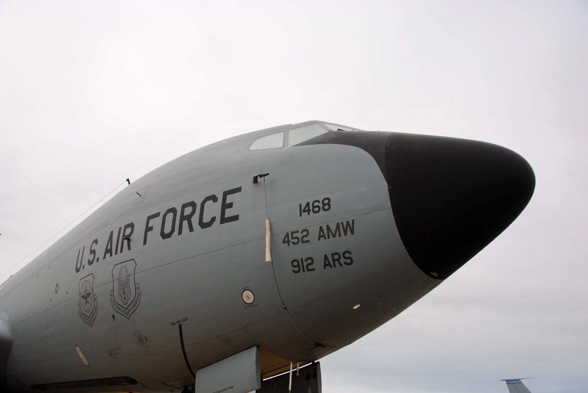 KC-135R Stratotankers dropped by overnight to support the 439th ...