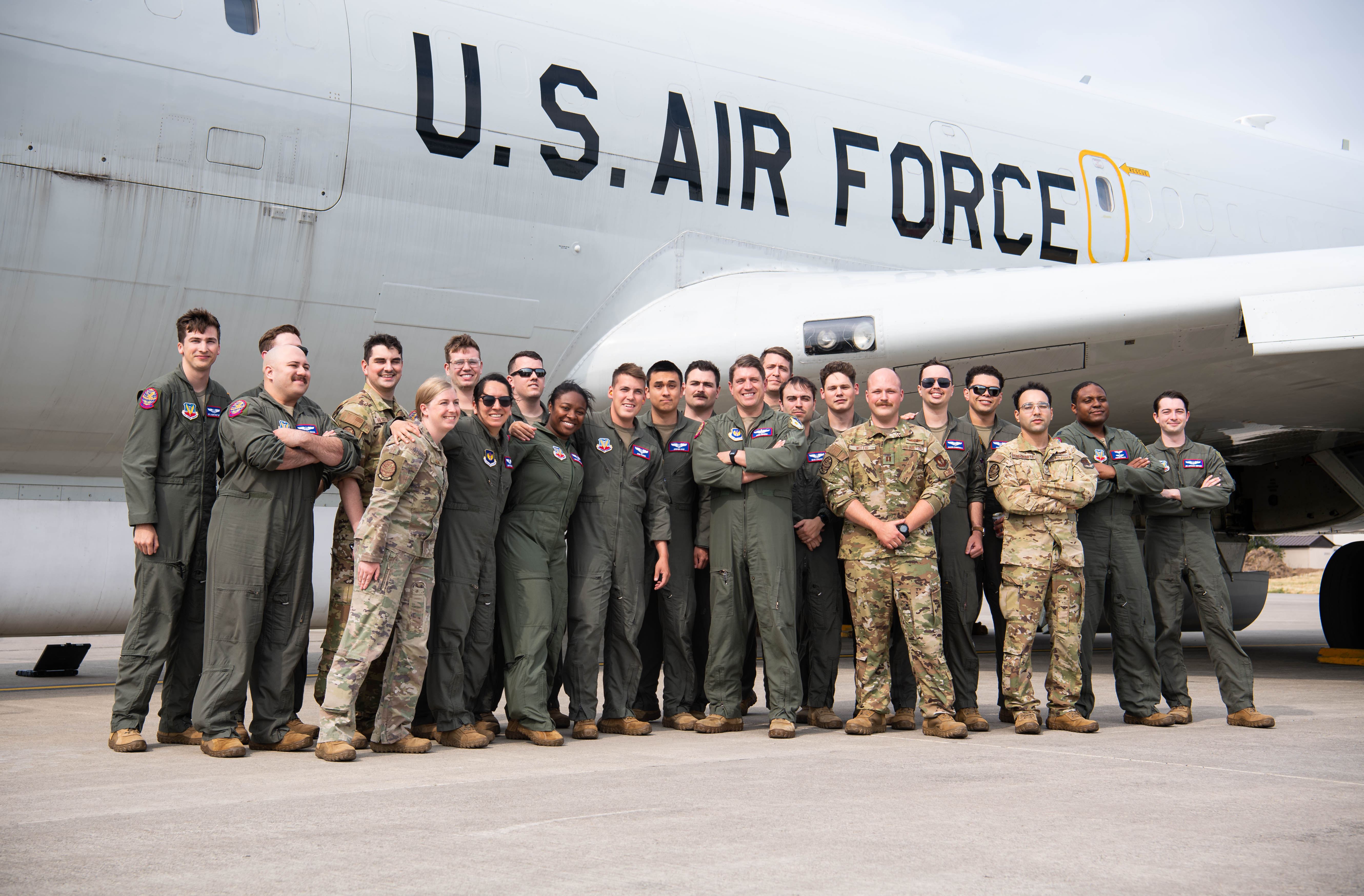 Historical last active duty JSTARS flight at RAB > Air Combat Command ...