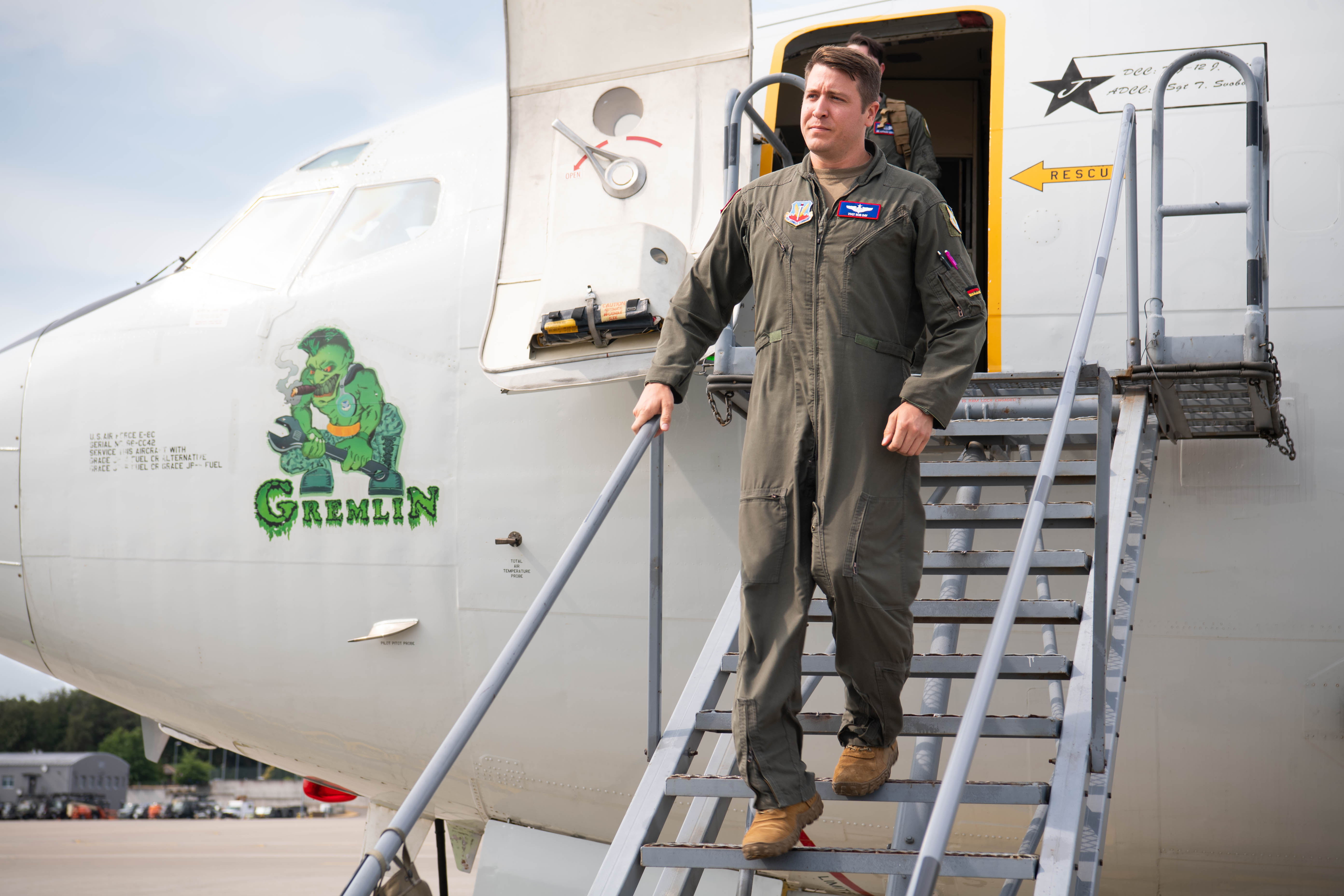 Historical last active duty JSTARS flight at RAB > Air Combat Command ...