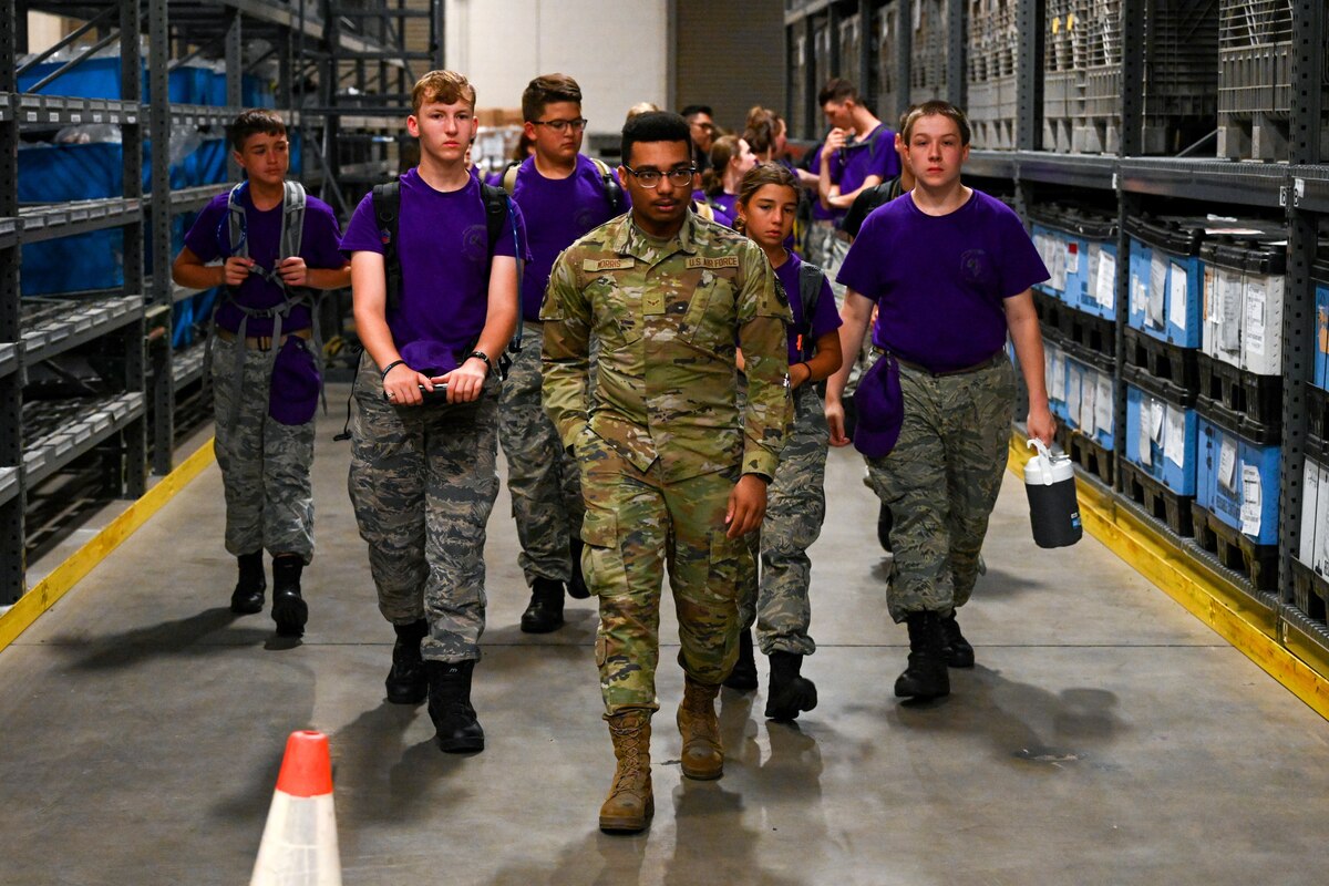 LRAFB hosts Civil Air Patrol Cadets > Little Rock Air Force Base > Display