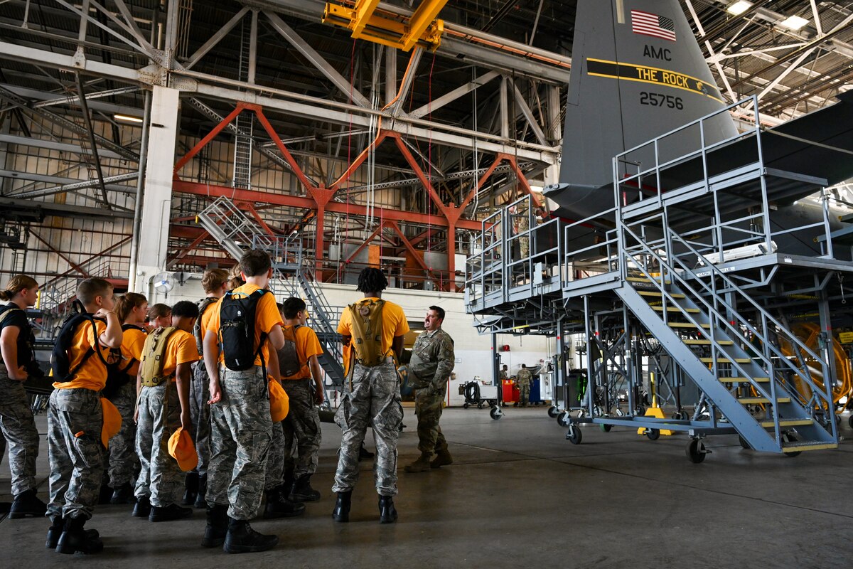 LRAFB hosts Civil Air Patrol Cadets > Little Rock Air Force Base > Display