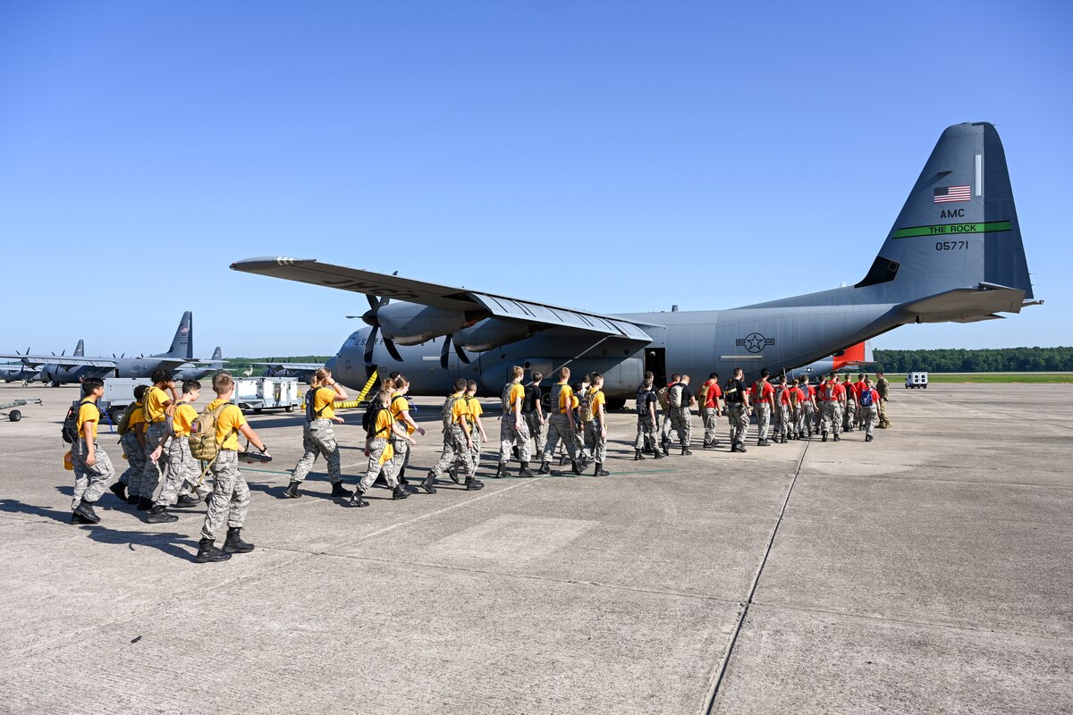LRAFB hosts Civil Air Patrol Cadets > Little Rock Air Force Base > Display
