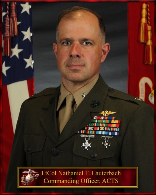Lieutenant Colonel Nathaniel Lauterbach > Training Command > Biography