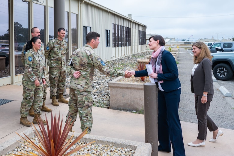 DASD Miller, DCSOHC Kelley visit Vandenberg to support Guardians in ...