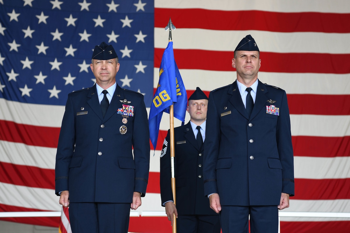 319th Operations Group assumption of command ceremony > Grand Forks Air ...