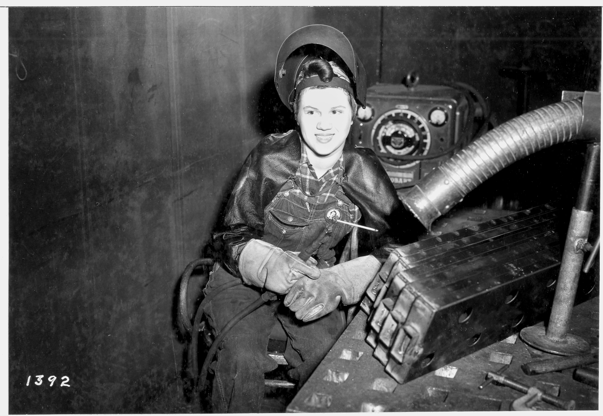 World War II welder Mildred Reed