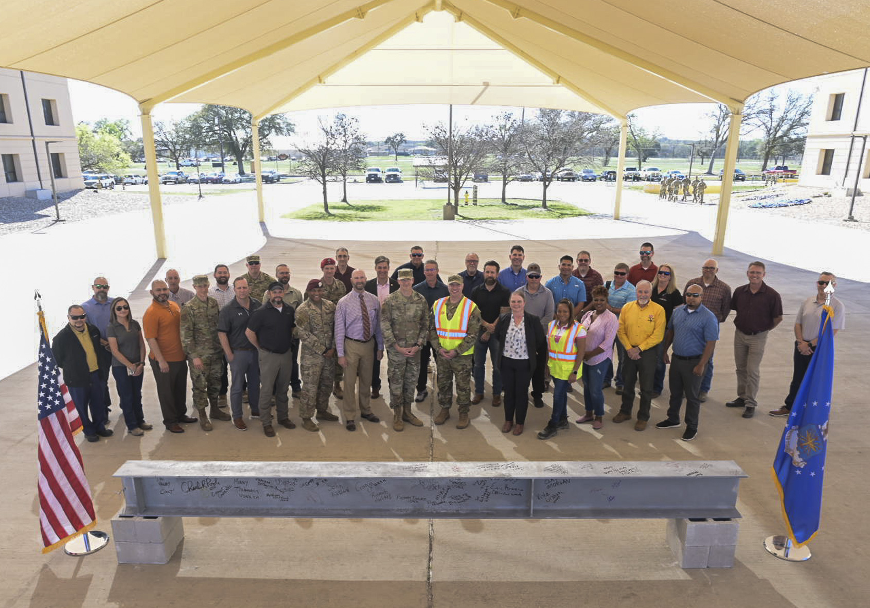 Beam signing at SWTW HQ