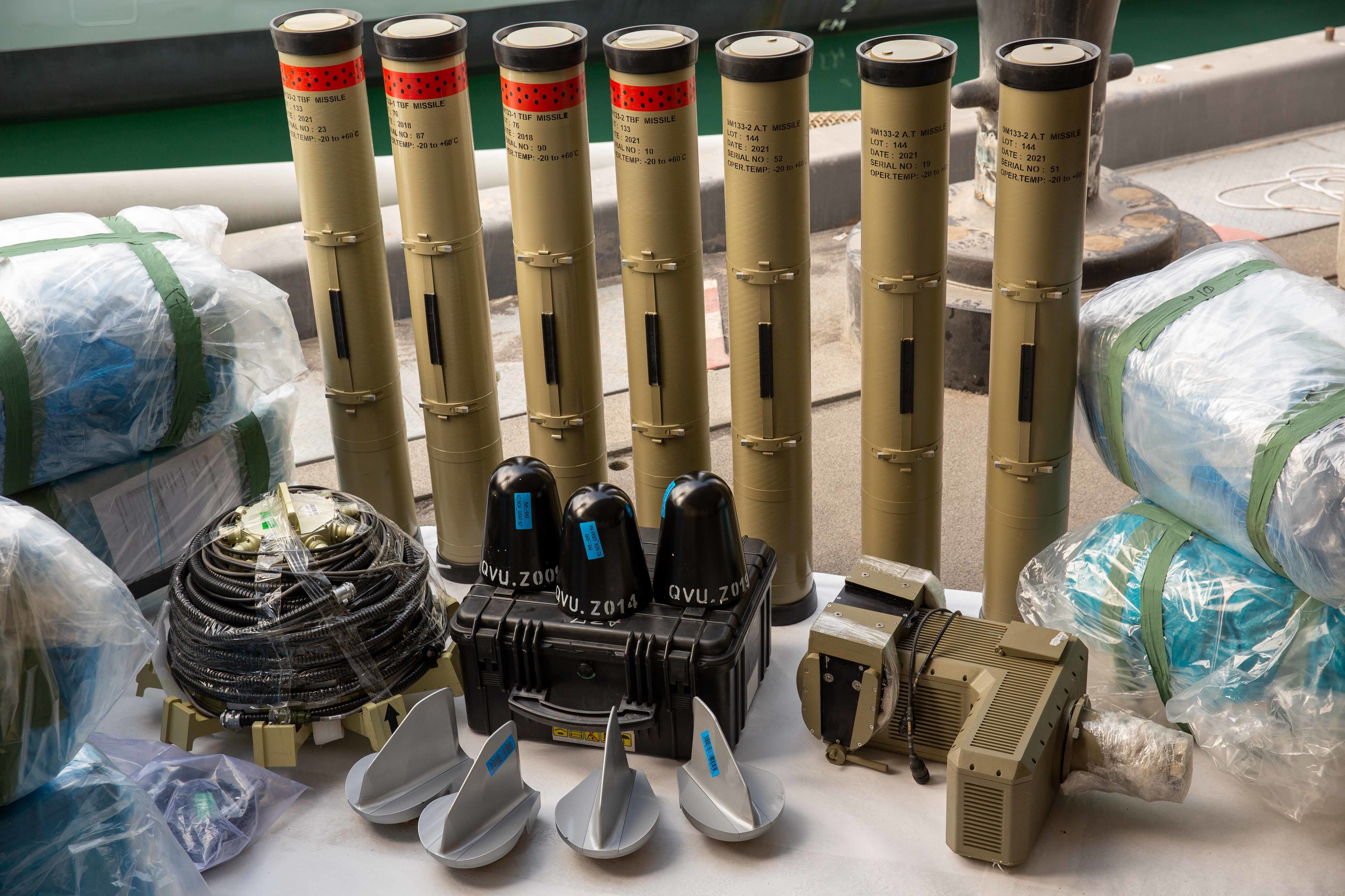 U.S. Forces Assist UK Seizure of Missiles Shipped from Iran > U.S ...