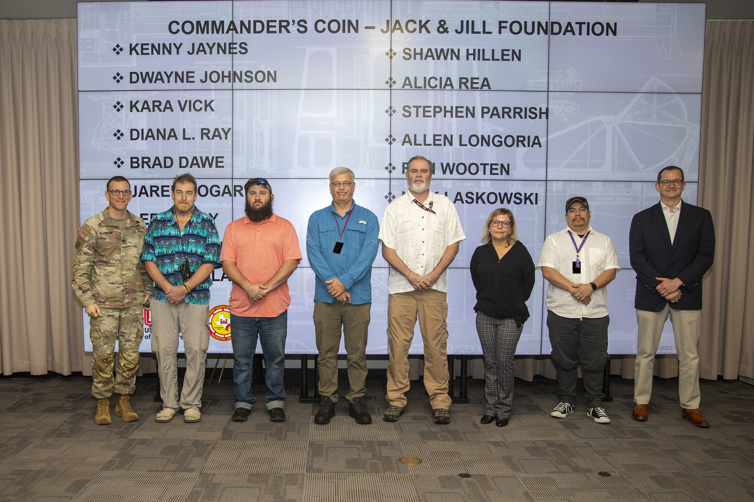 SWG holds FY23 2nd quarter awards ceremony > Galveston District > News Stories