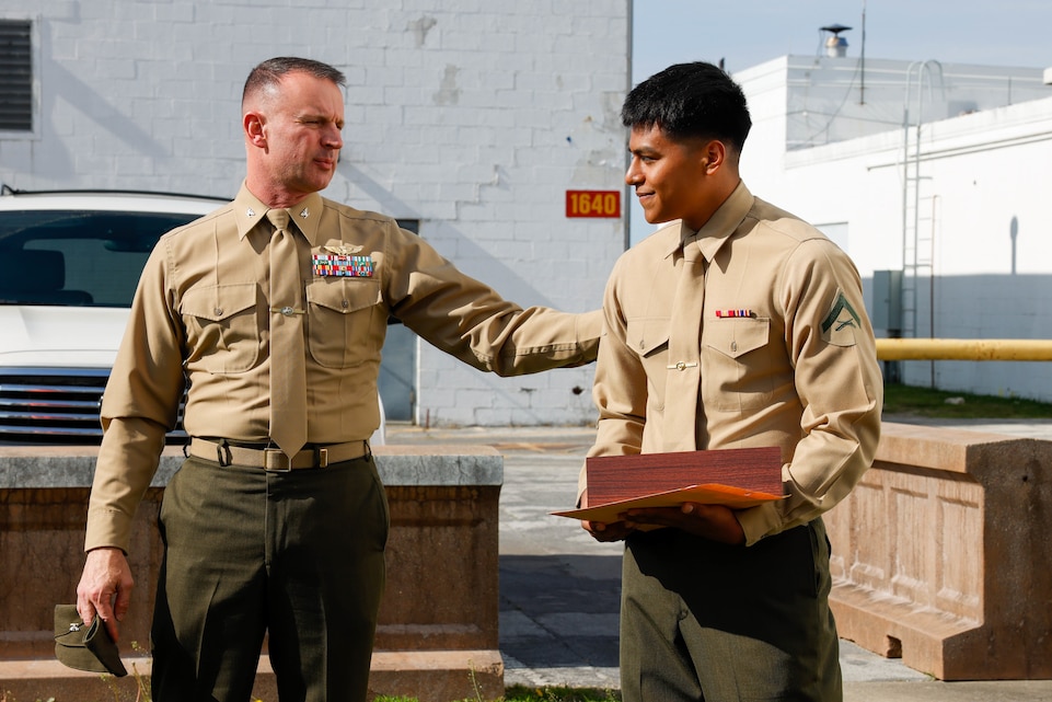 Service Person of the Quarter > Marine Corps Air Station Cherry Point > Story