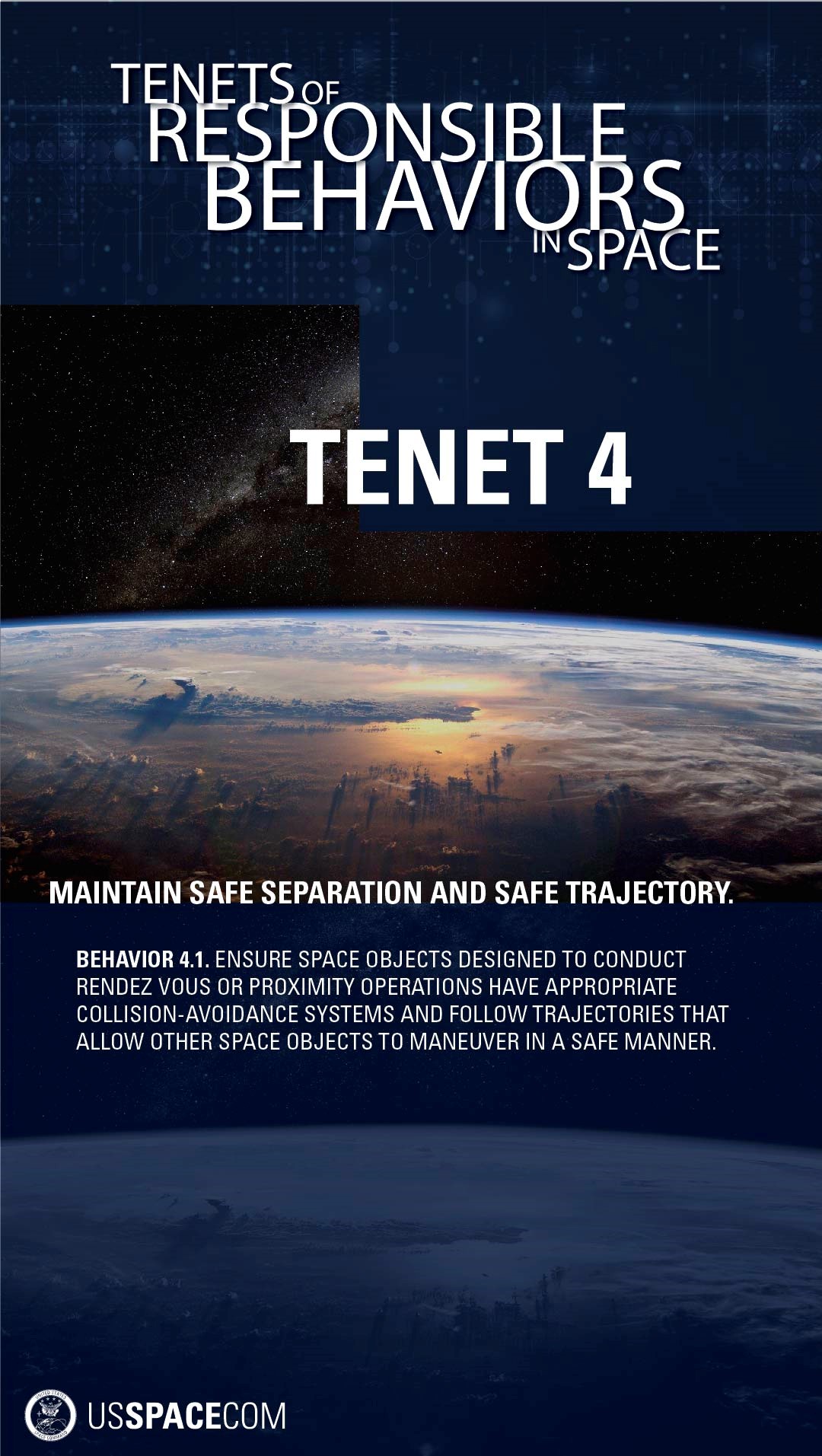 Usspacecom Releases Specific Behaviors Space Operations Command Spoc Article Display