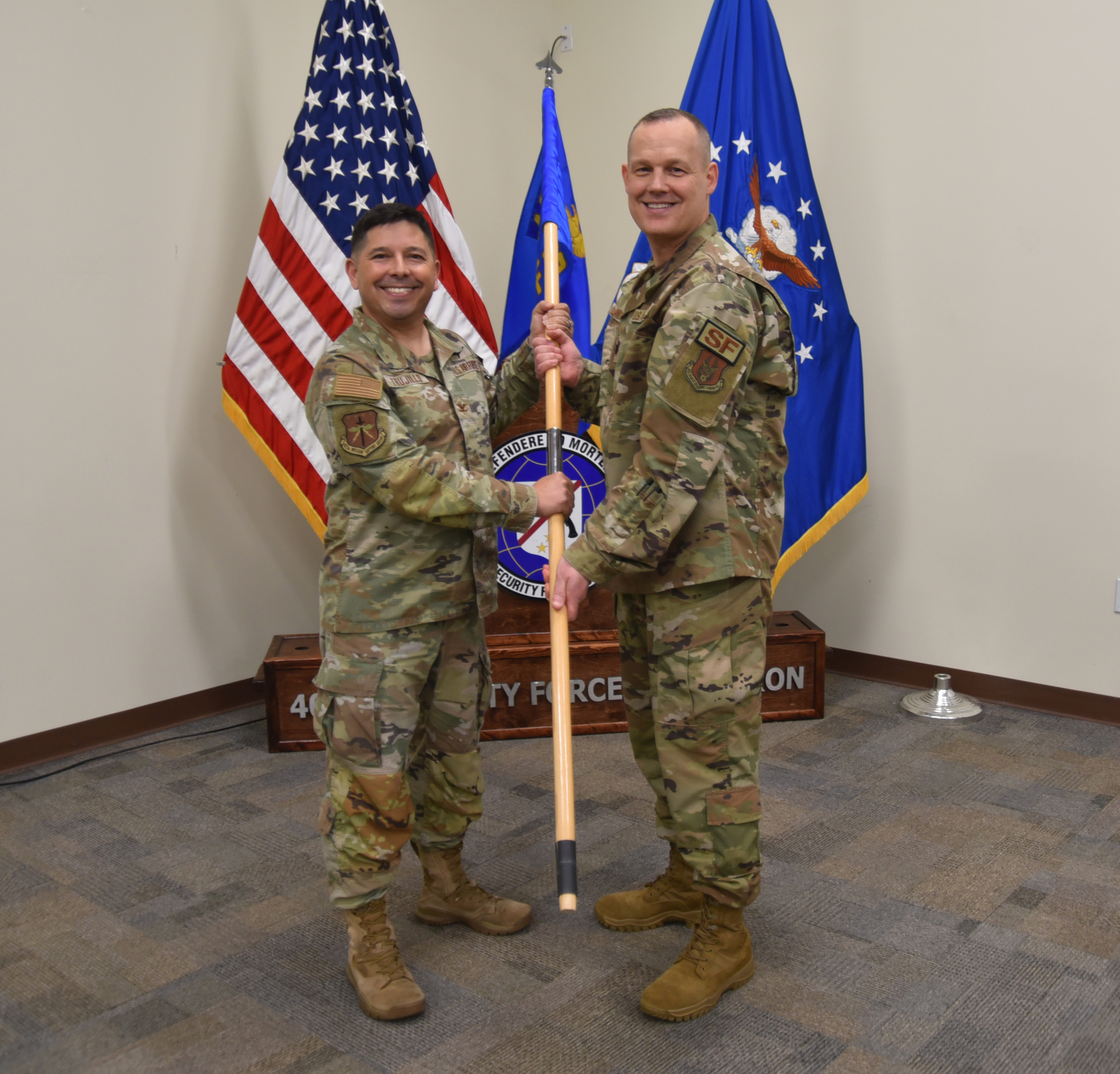 Lawler assumes command of 403rd Security Forces Squadron > Air Force Security Forces Center ...