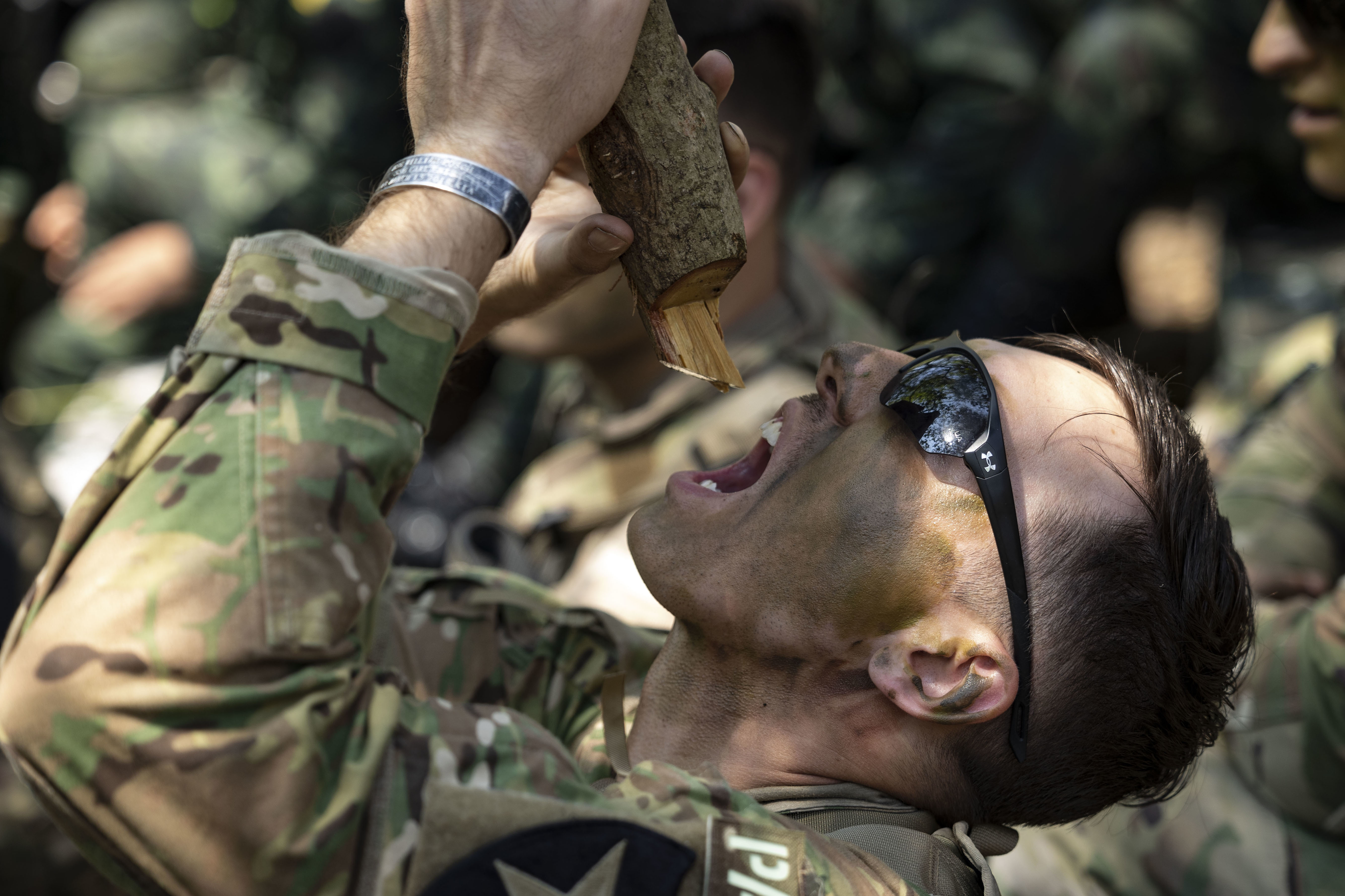 military drinking