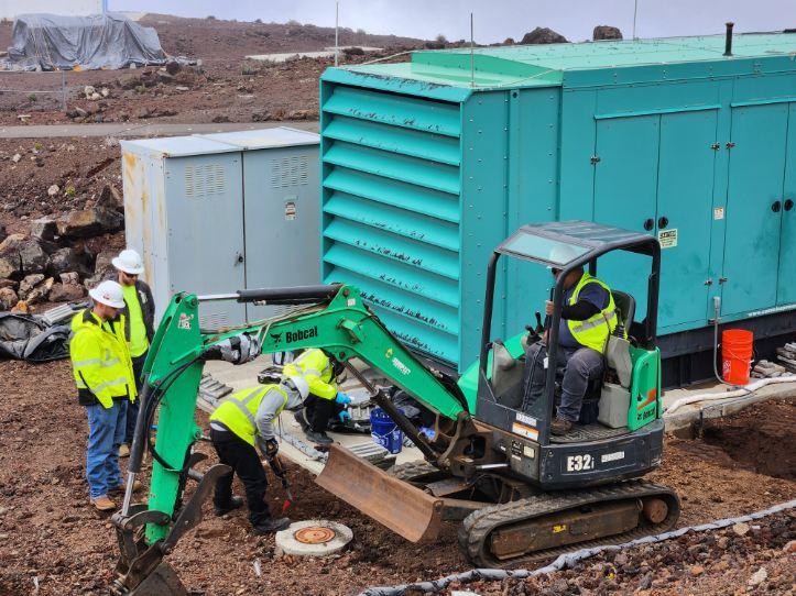 Excavation starts at Haleakalā fuel spill > Pacific Air Forces > U.S ...