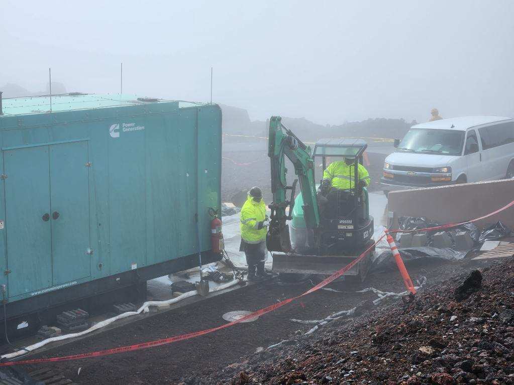 Excavation starts at Haleakalā fuel spill > Pacific Air Forces > U.S ...