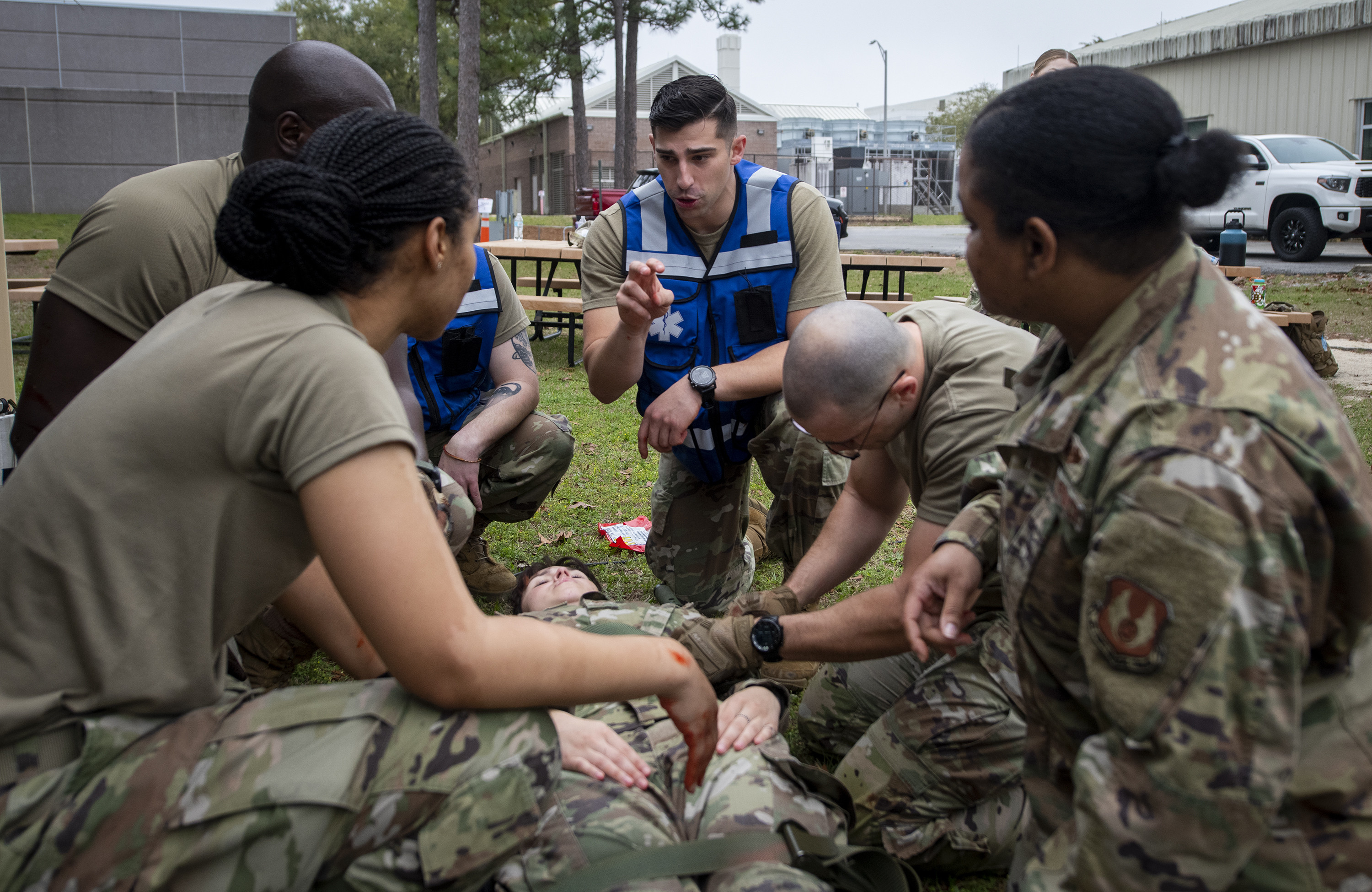Medics go to war with joint combat training > Eglin Air Force Base ...