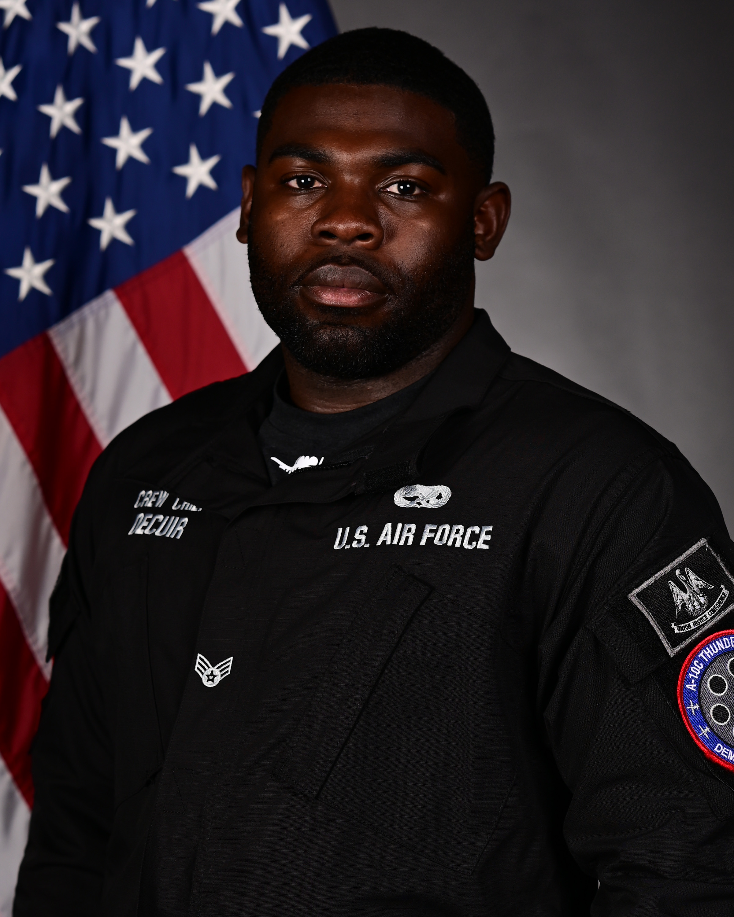 Senior Airman Toriano Decuir