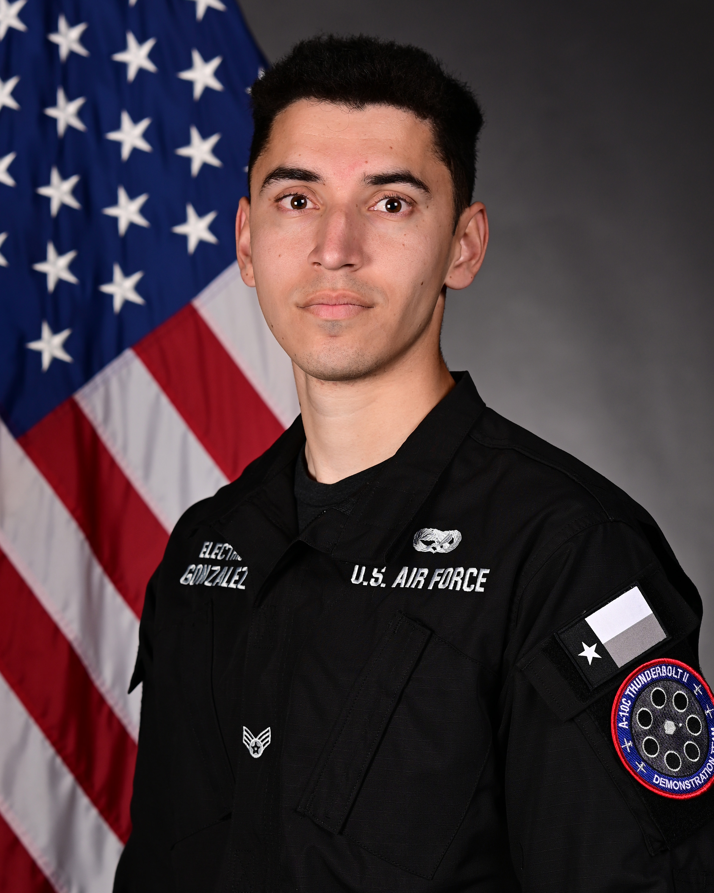 Senior Airman Gabriel Gonzalez