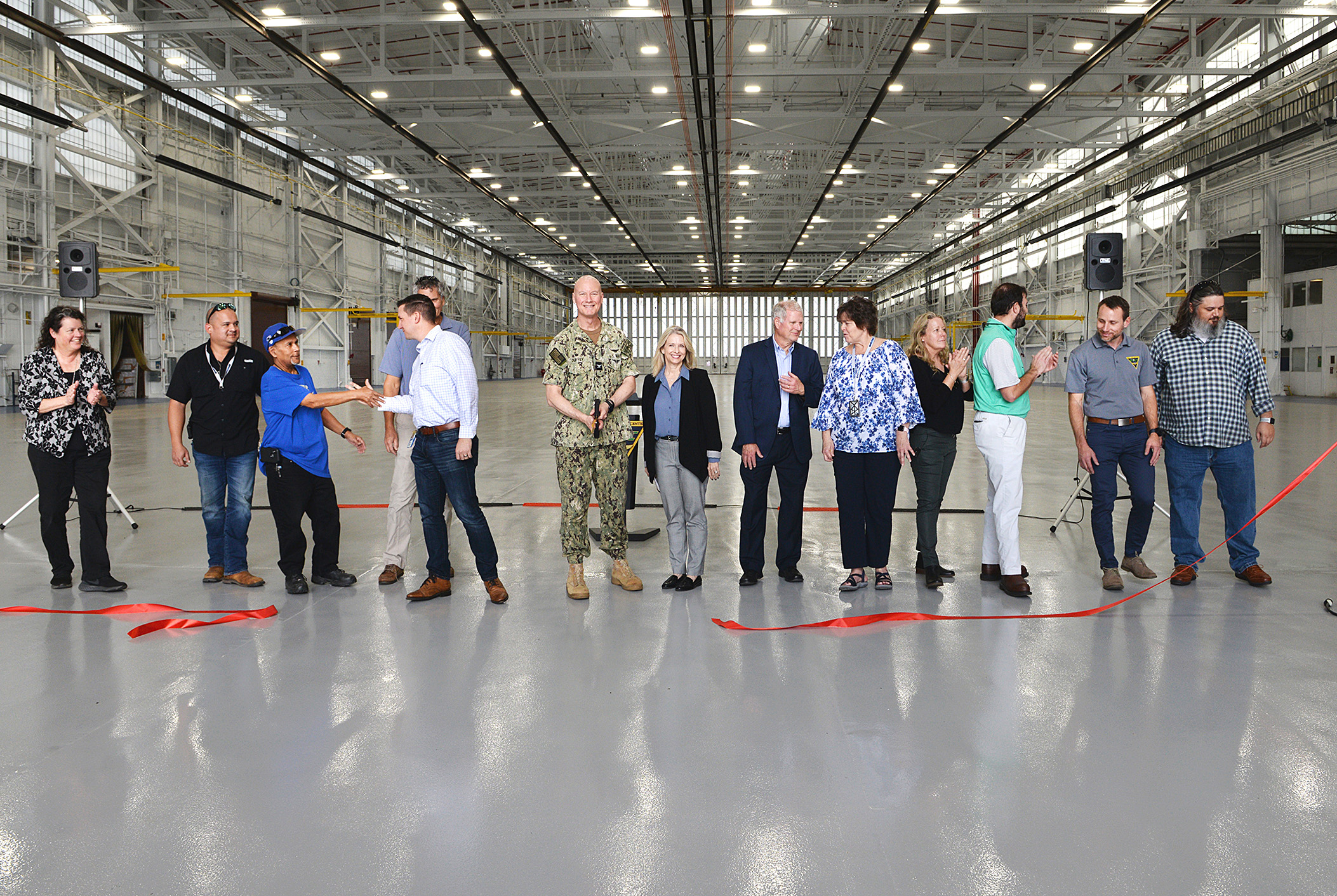 Fleet Readiness Center Southeast unveils renovated hangar to support ...