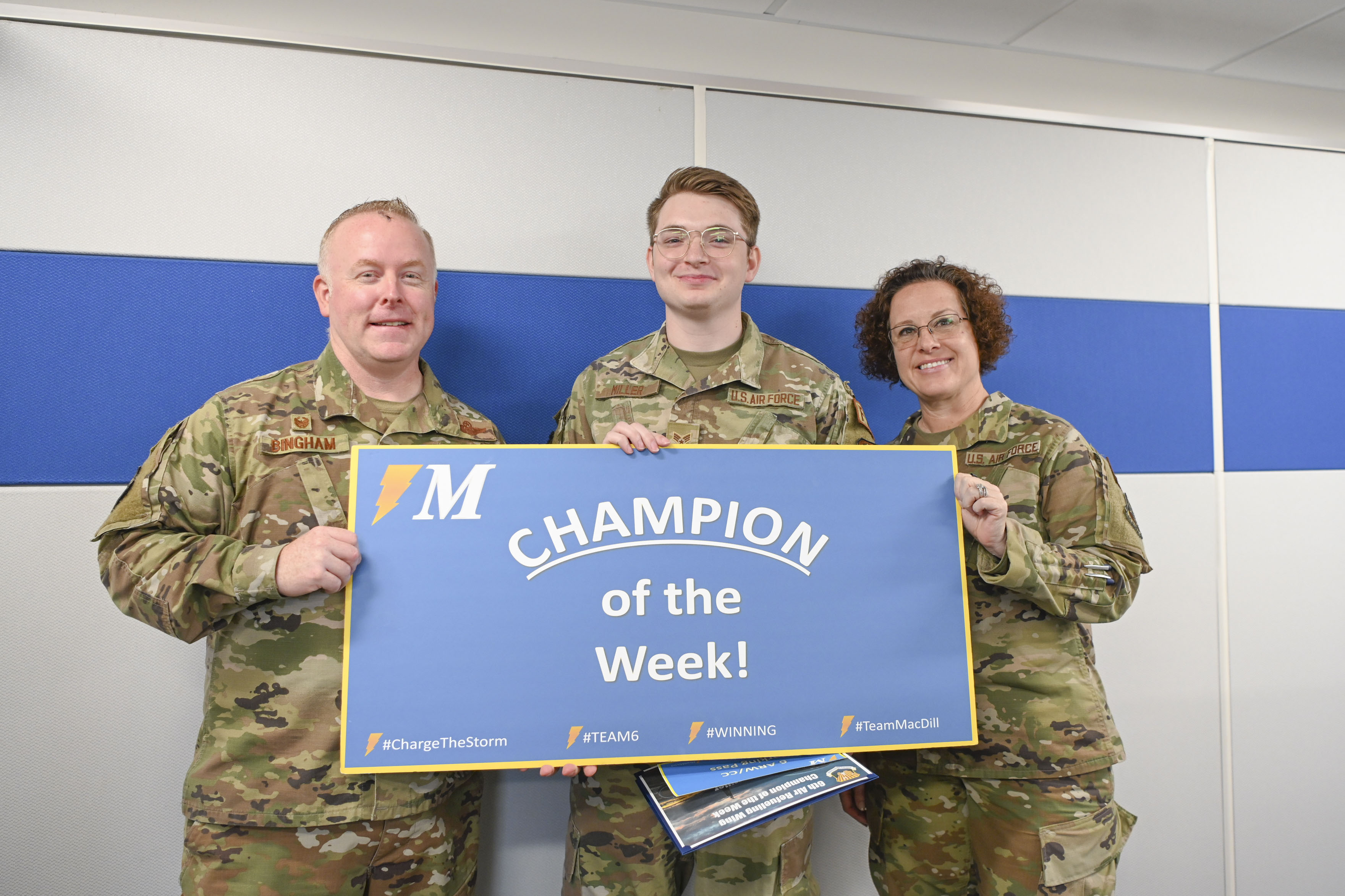MacDill Champ of the Week - Senior Airman Adam Miller
