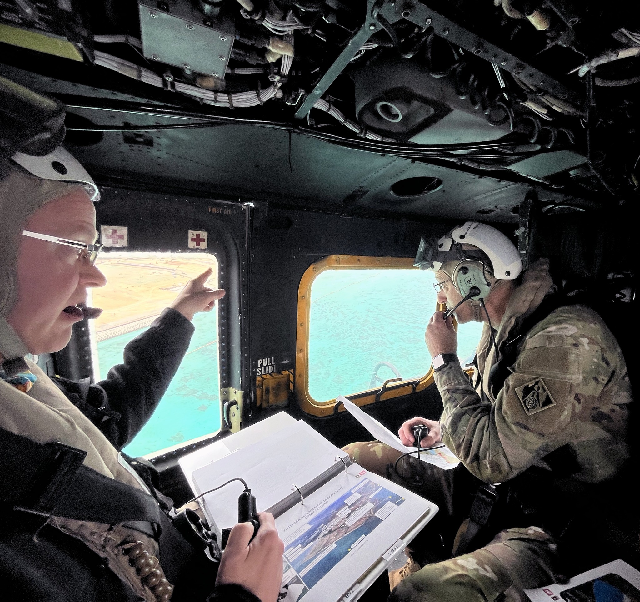 LTG Spellmon helicopter