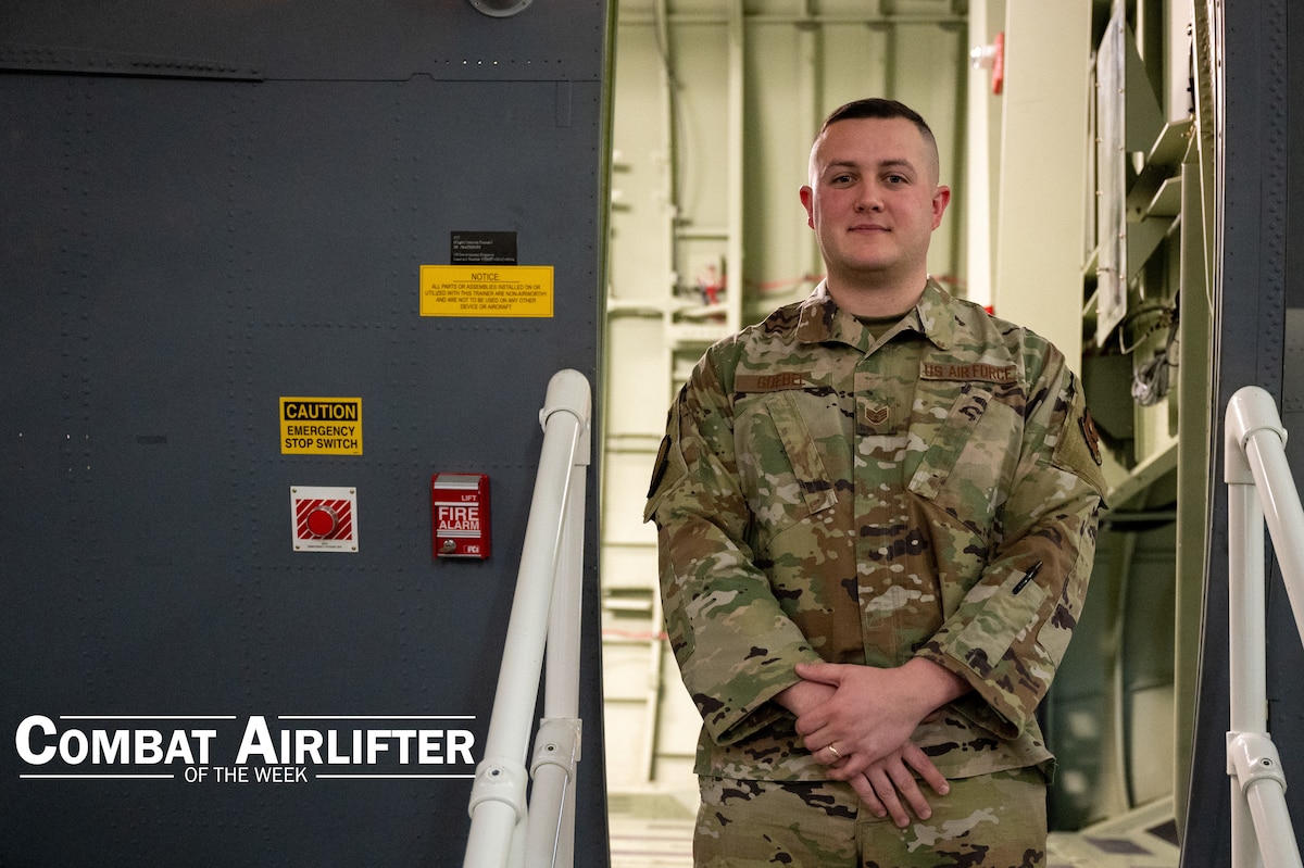Combat Airlifter of the Week: Staff Sgt. Cameron Goebel > Little Rock ...