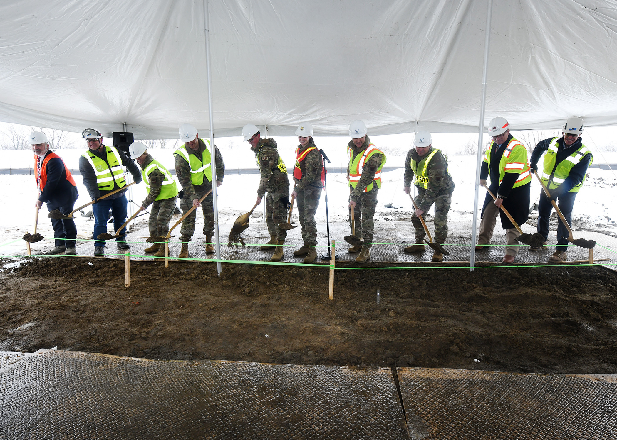Ground Broken On New 55th Sfs Campus Offutt Air Force Base Article