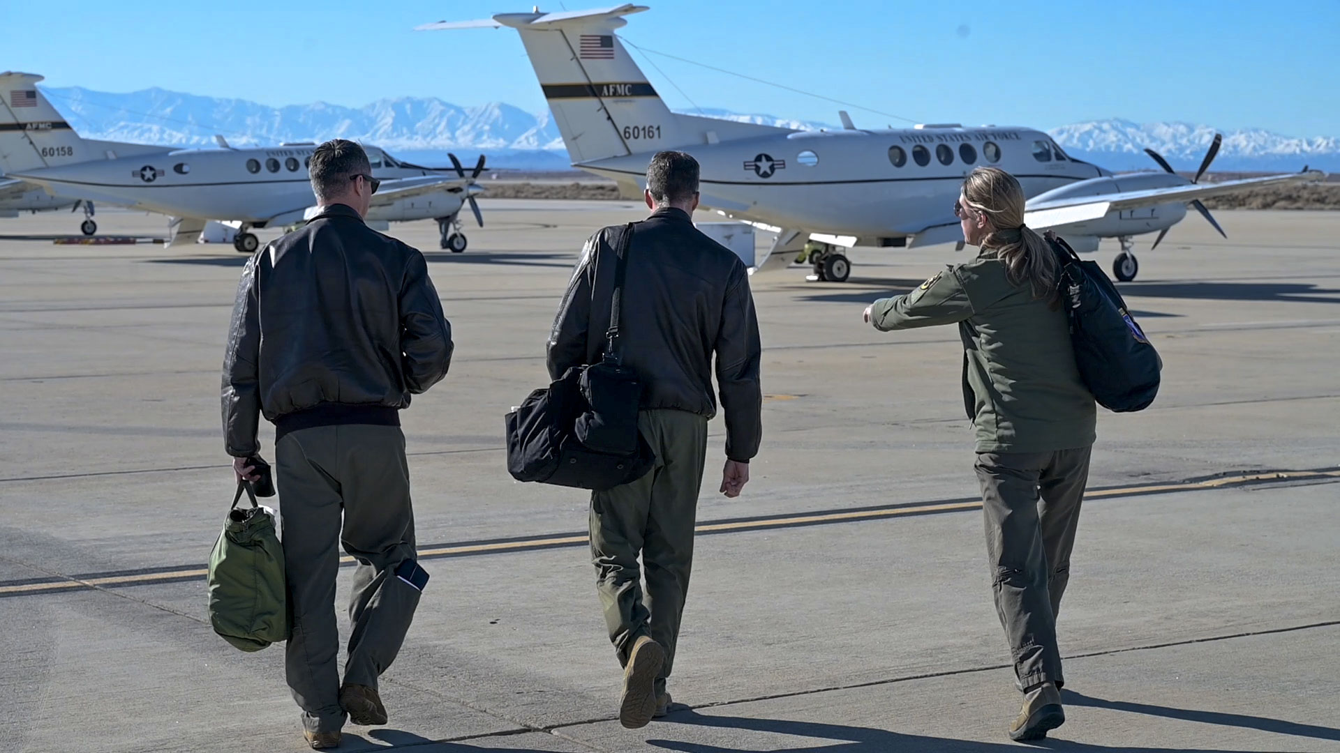 An Intragalactic Survey: Edwards AFB conducts low level flight survey ...