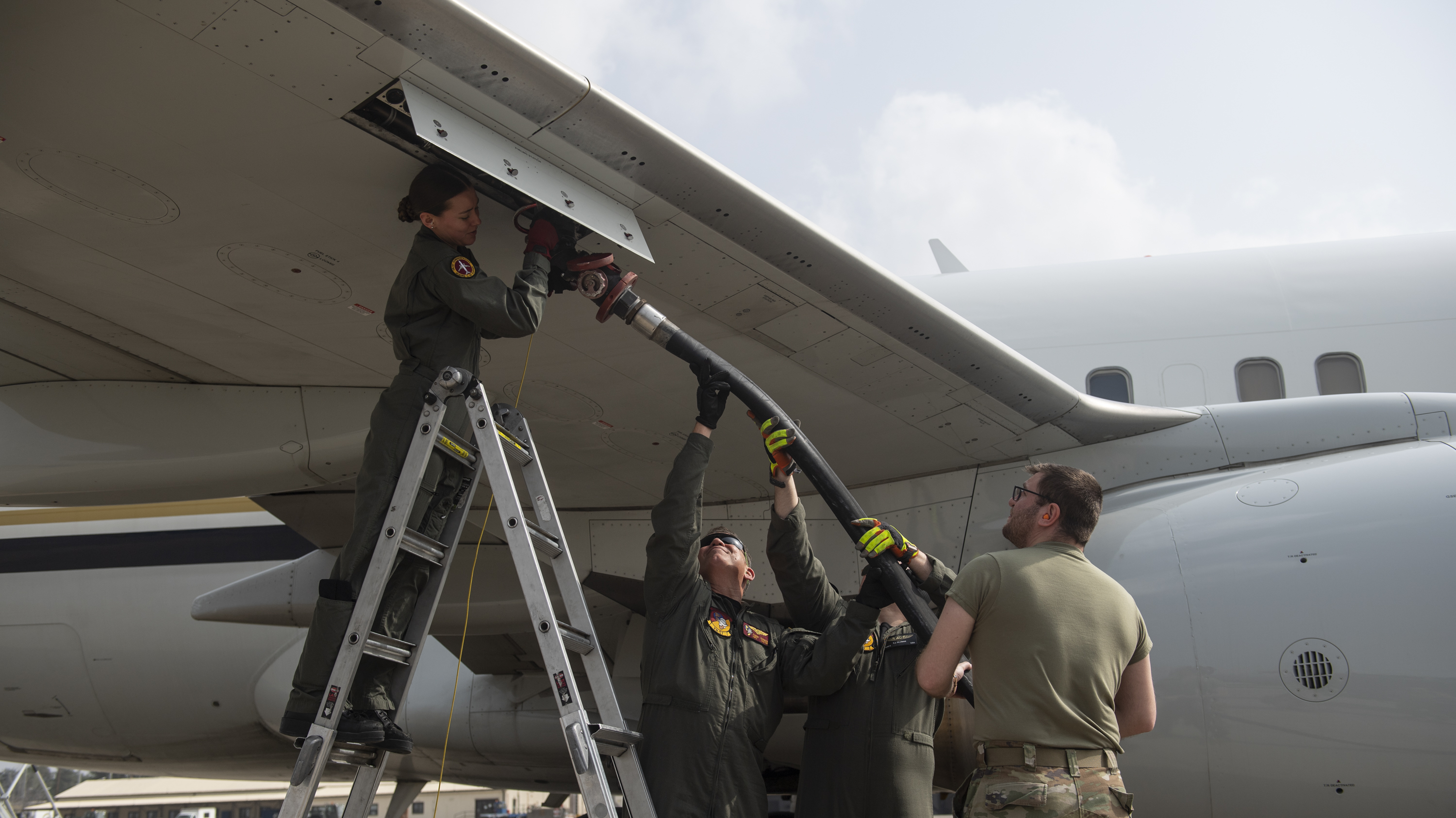 Fueling the flight line, U.S. Airmen support Turkish government ...
