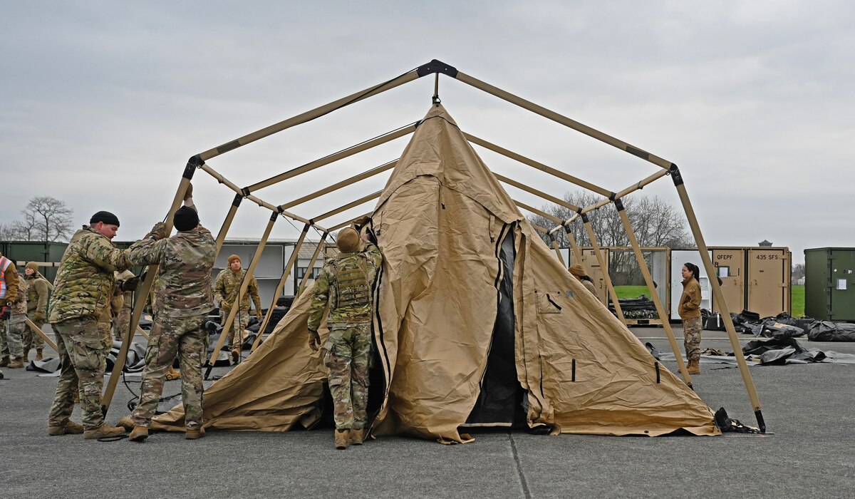 Agile Bison 23-1 begins with construction > Ramstein Air Base > Article ...