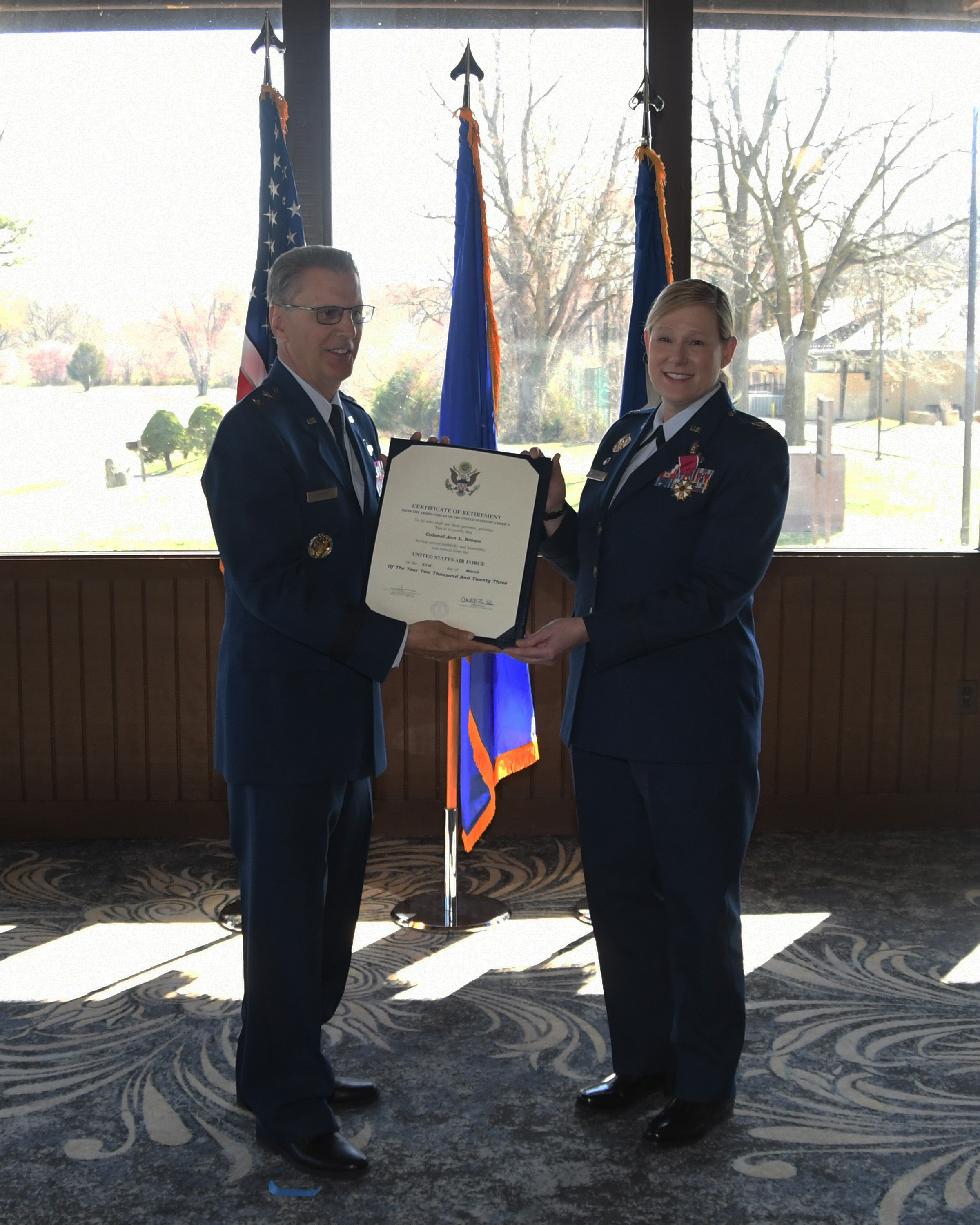 459th ARW Mission Support Group Commander retires > 459th Air Refueling ...