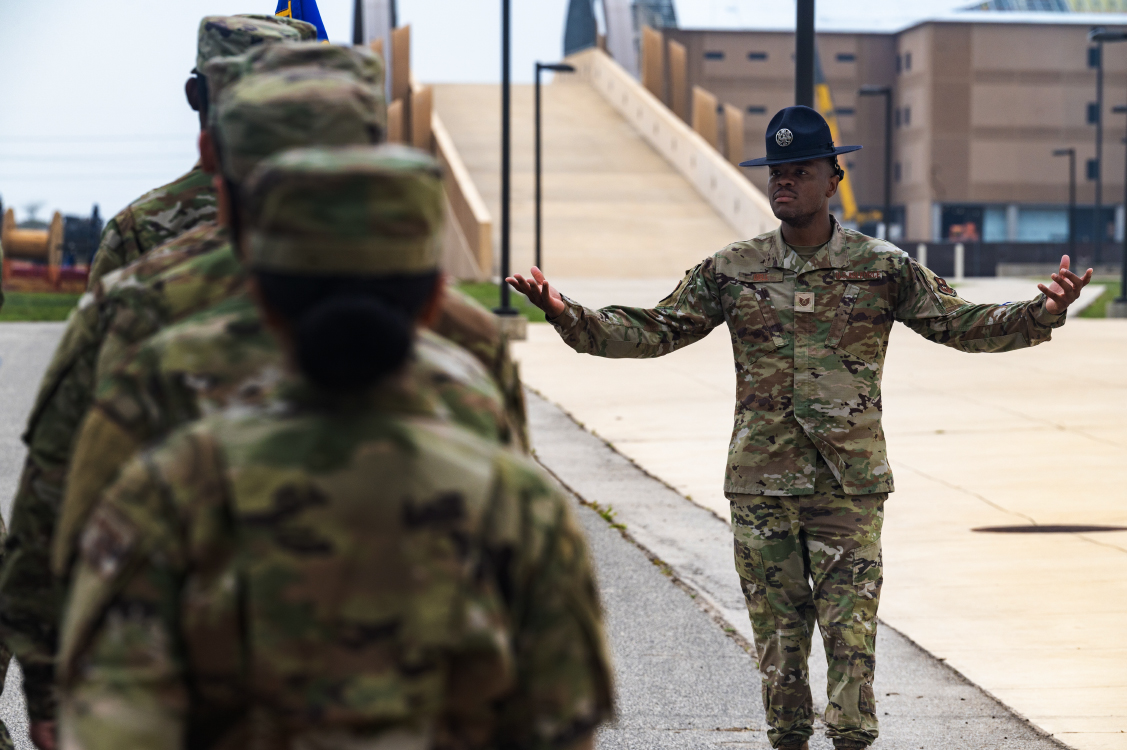 PHOTOS | 321st Training Squadron works through Week 3 at Basic Military ...