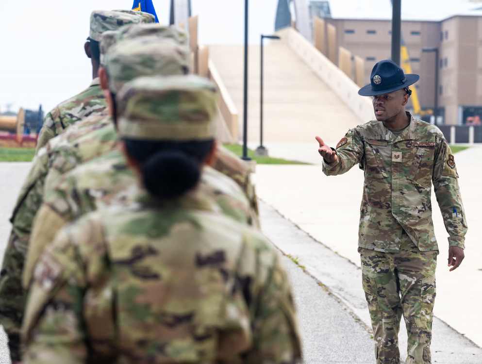 PHOTOS | 321st Training Squadron works through Week 3 at Basic Military ...