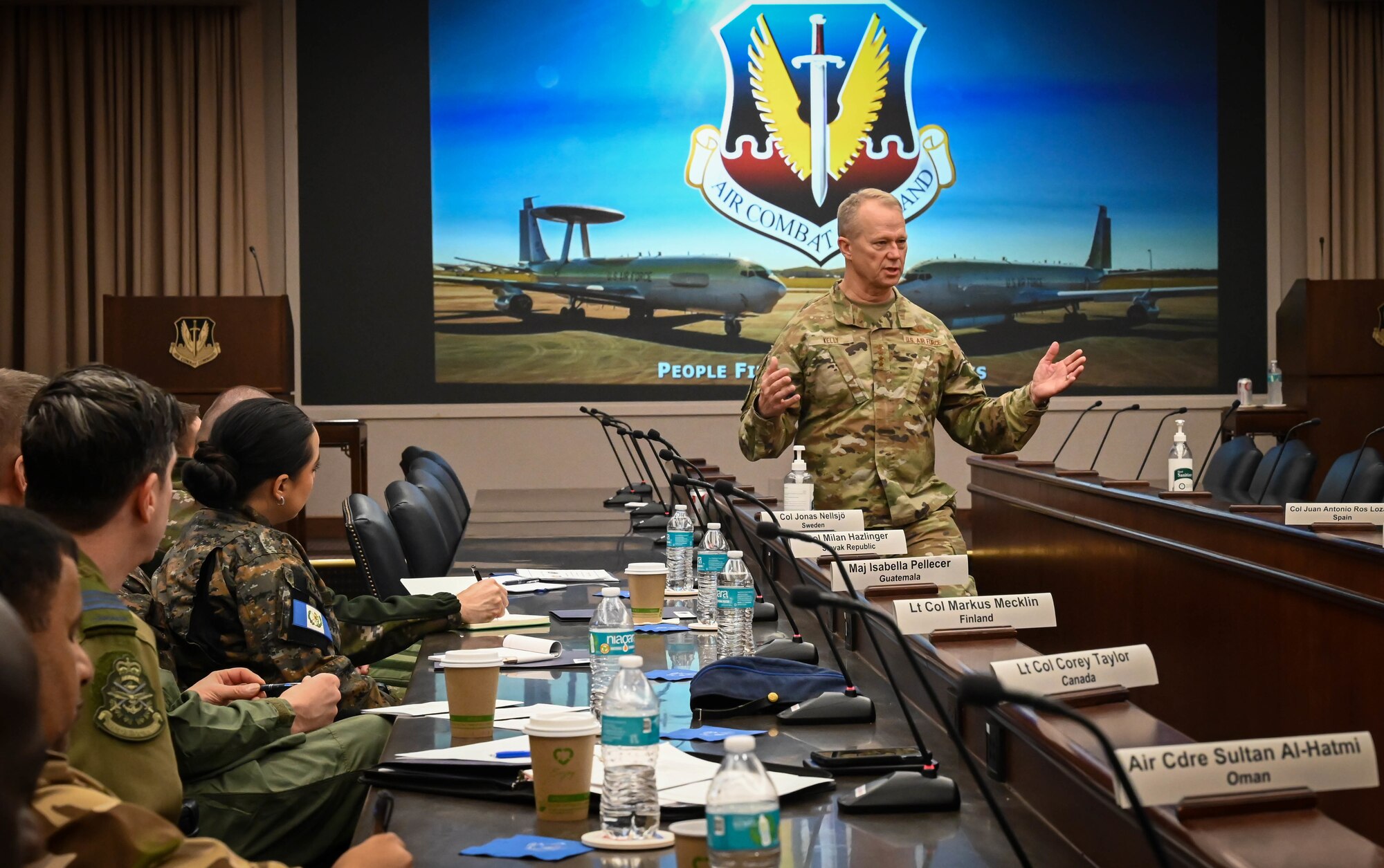 International Air Attachés visit ACC > Air Combat Command > Article Display