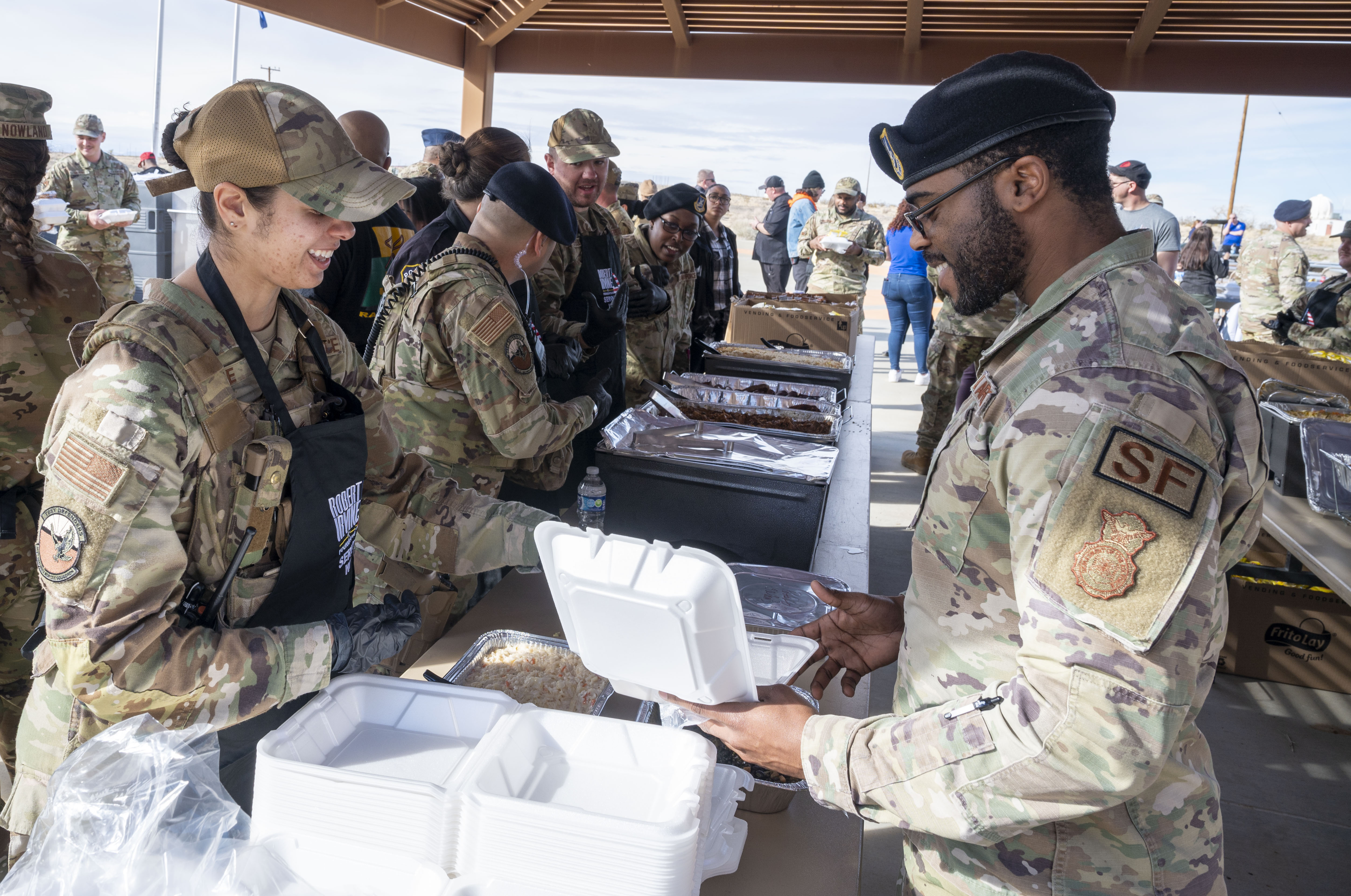 Food Network's Chef Robert Irvine visits Edwards Air Force Base ...