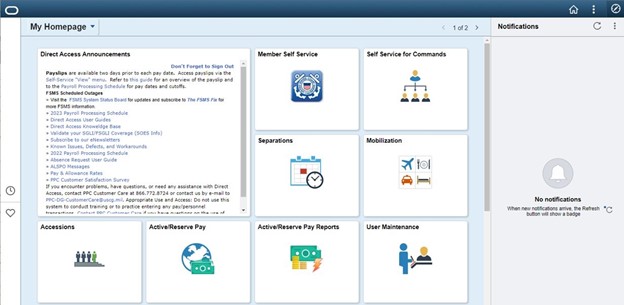 Direct Access homepage is changing March 28. Here’s what you need to ...