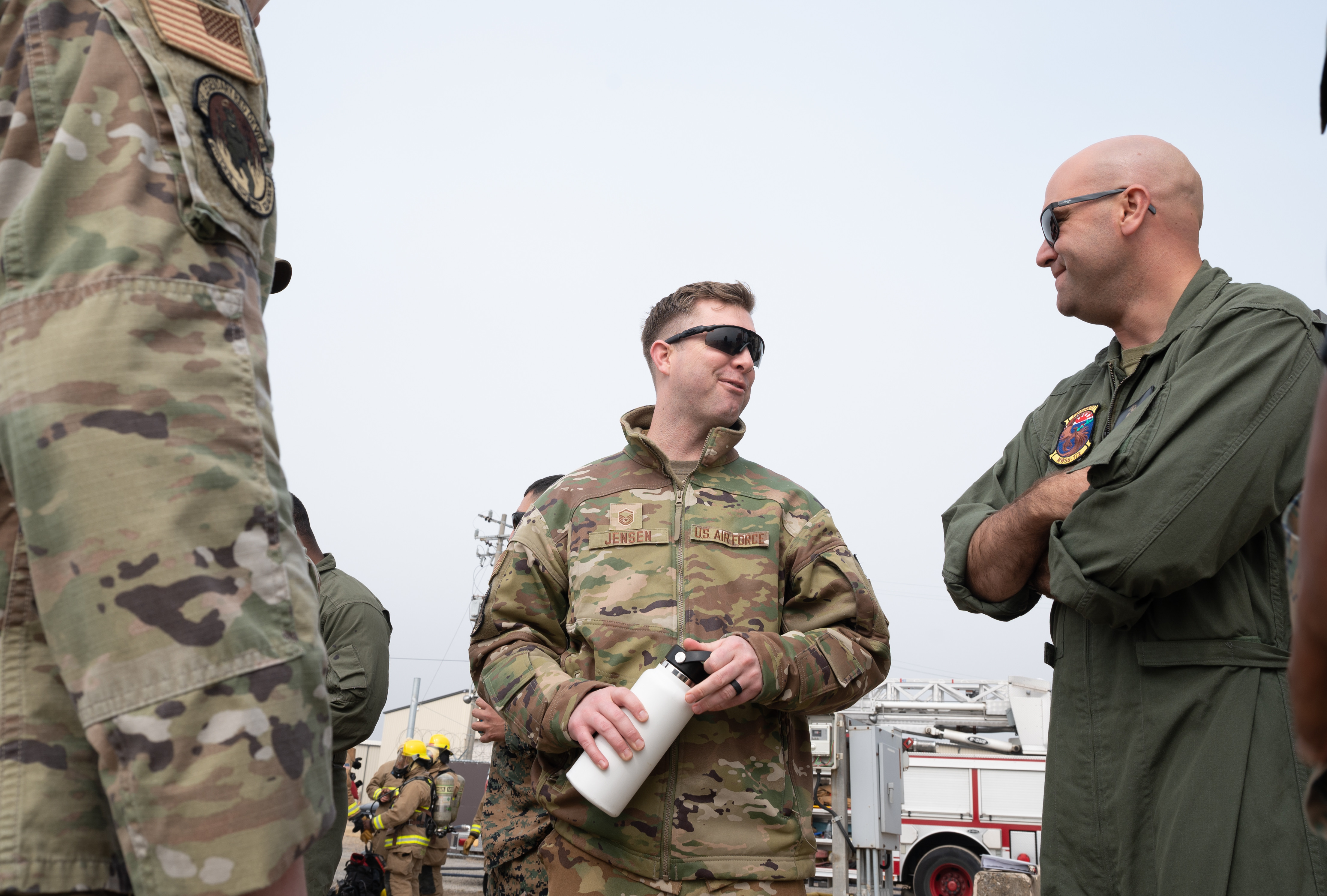 USMC, 8 CES conduct joint fire training at Kunsan > Kunsan Air Base ...