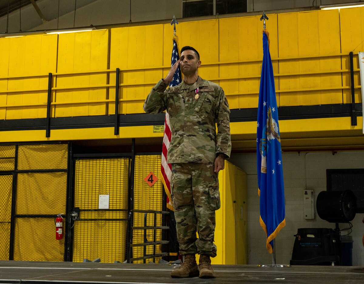 Major Smith takes 336 FGS reins > Seymour Johnson Air Force Base ...