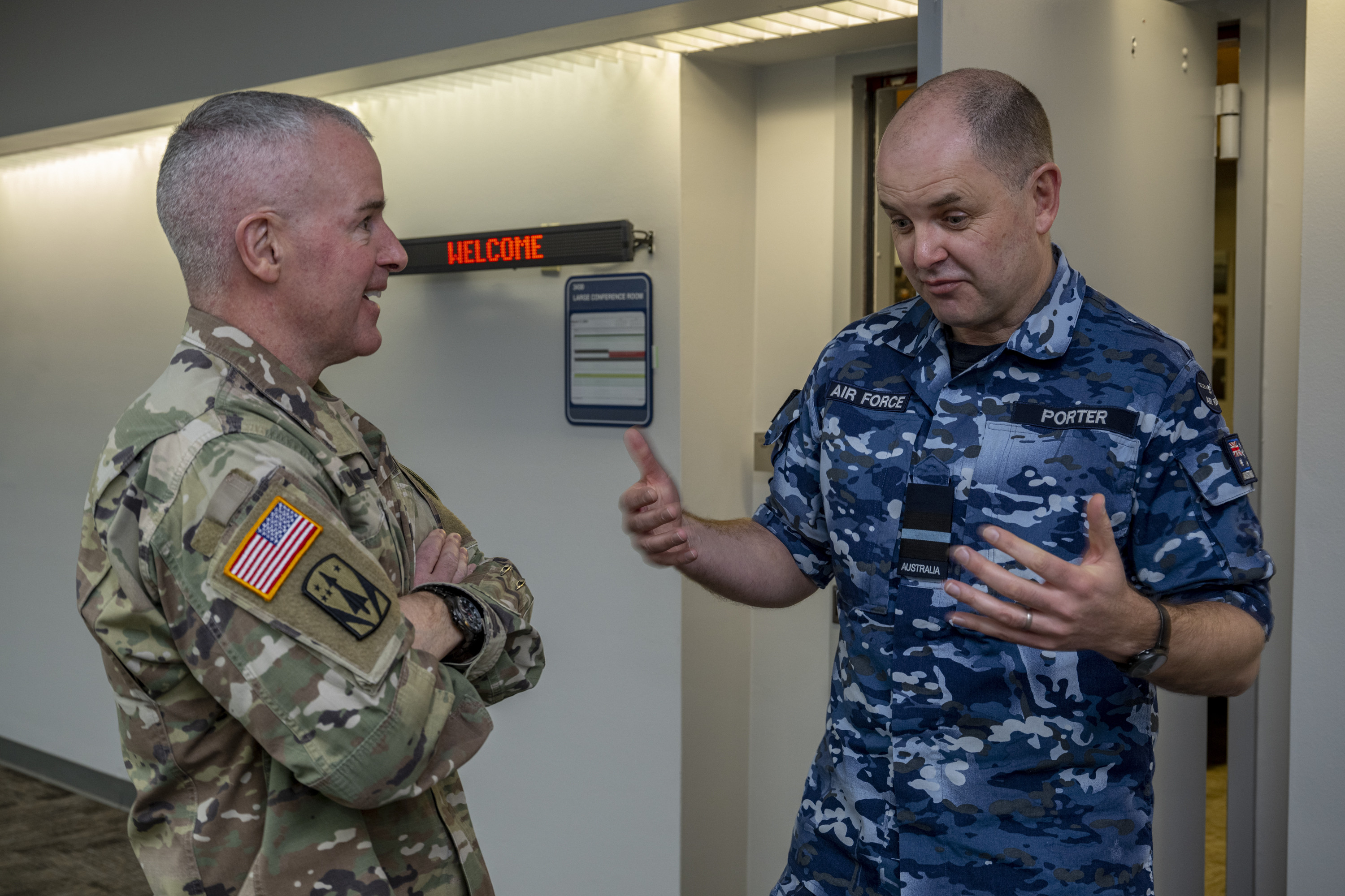 Usspacecom Hosts Australian Embassy Air And Space Attaché Space
