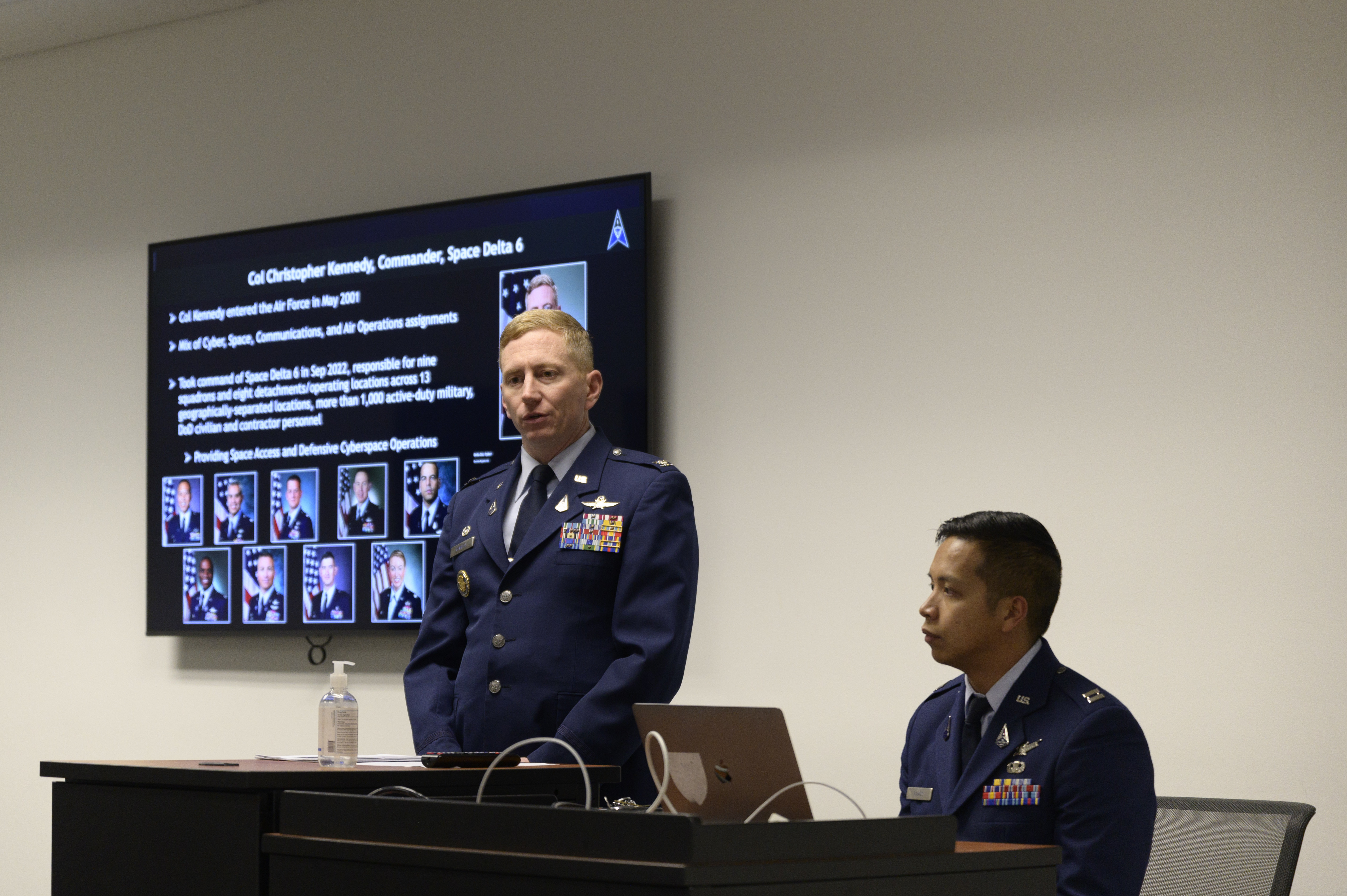 Space Delta 6 Commander visits University of Colorado - Colorado ...
