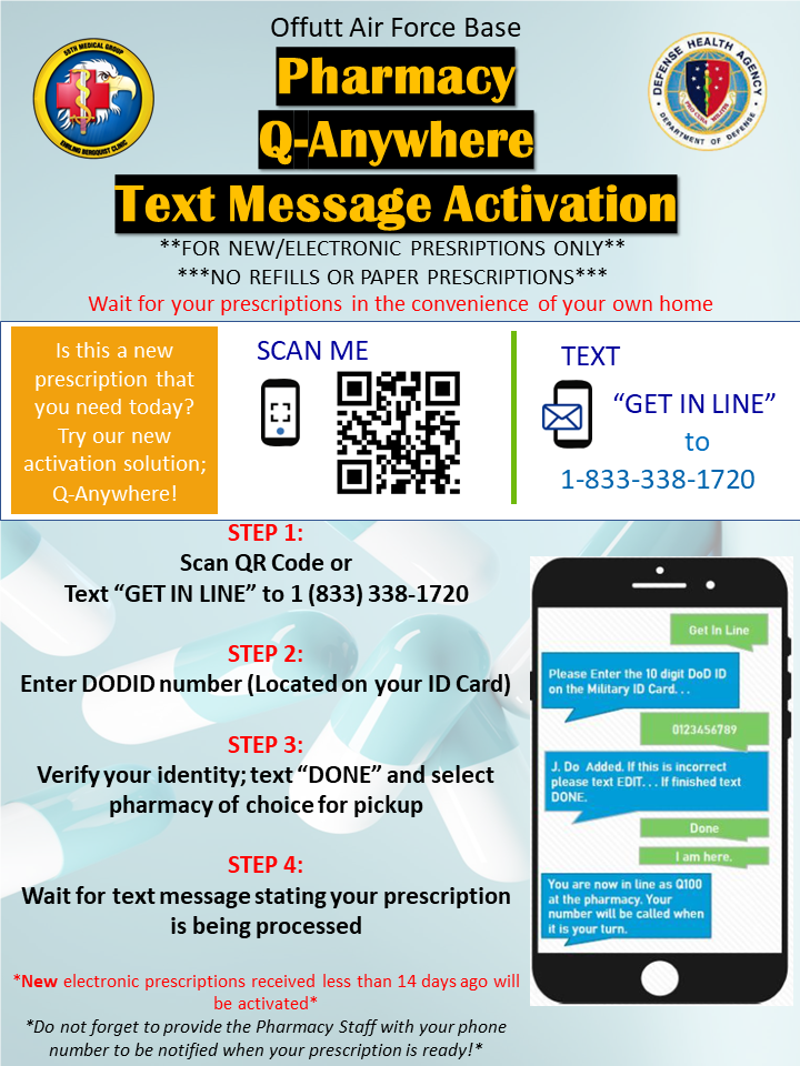 Activate new Tricare prescriptions with Q-Anywhere at Offutt > Offutt ...