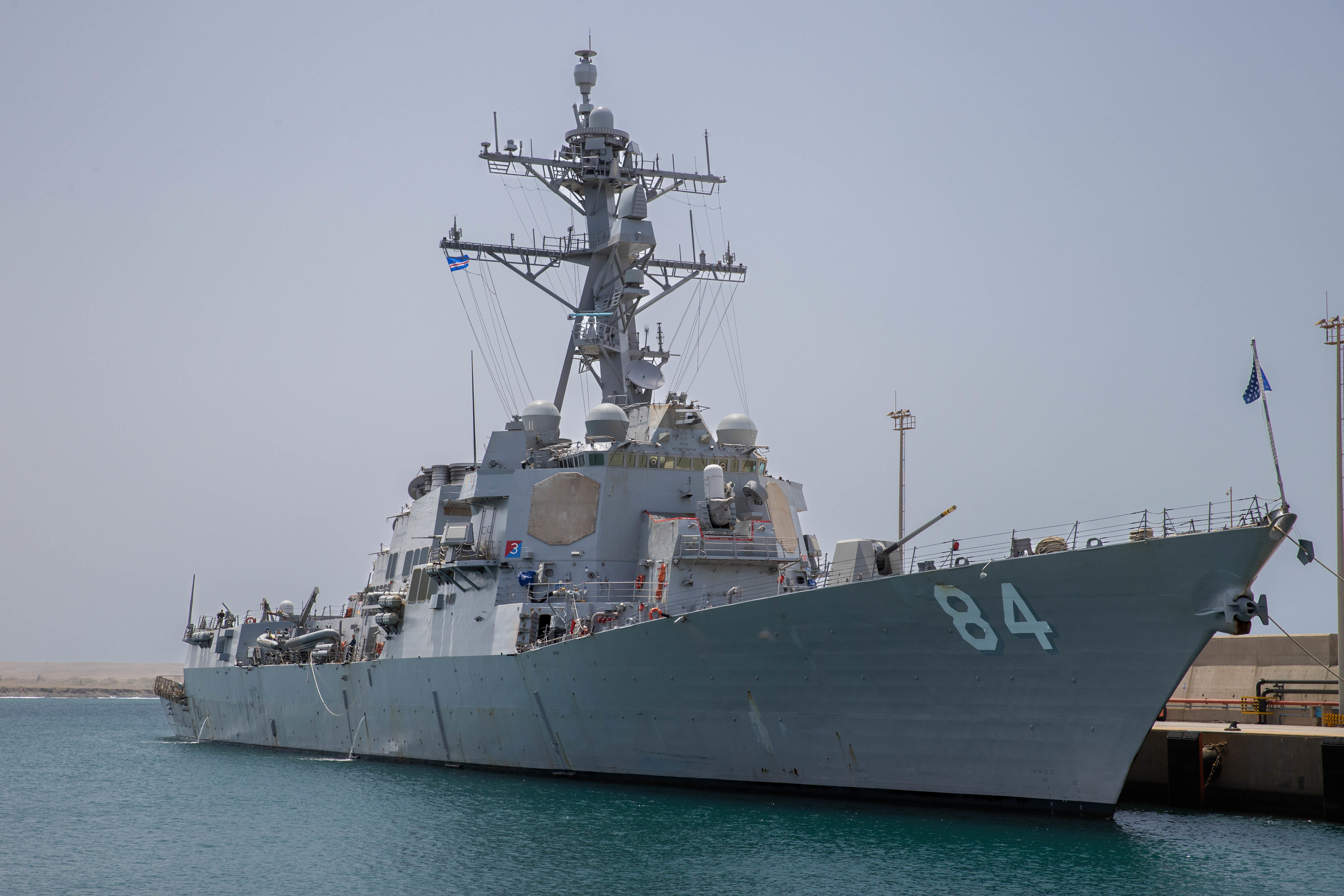 USS Bulkeley (DDG 84) Arrives in Sal Island, Cabo Verde for African ...