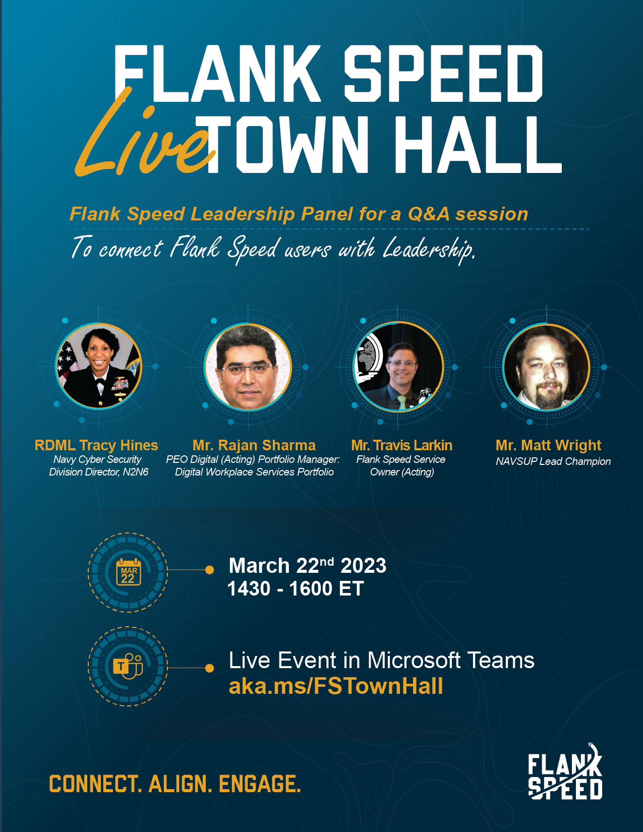 Next Flank Speed Live Town Hall Occurs March 22 > United States Navy ...