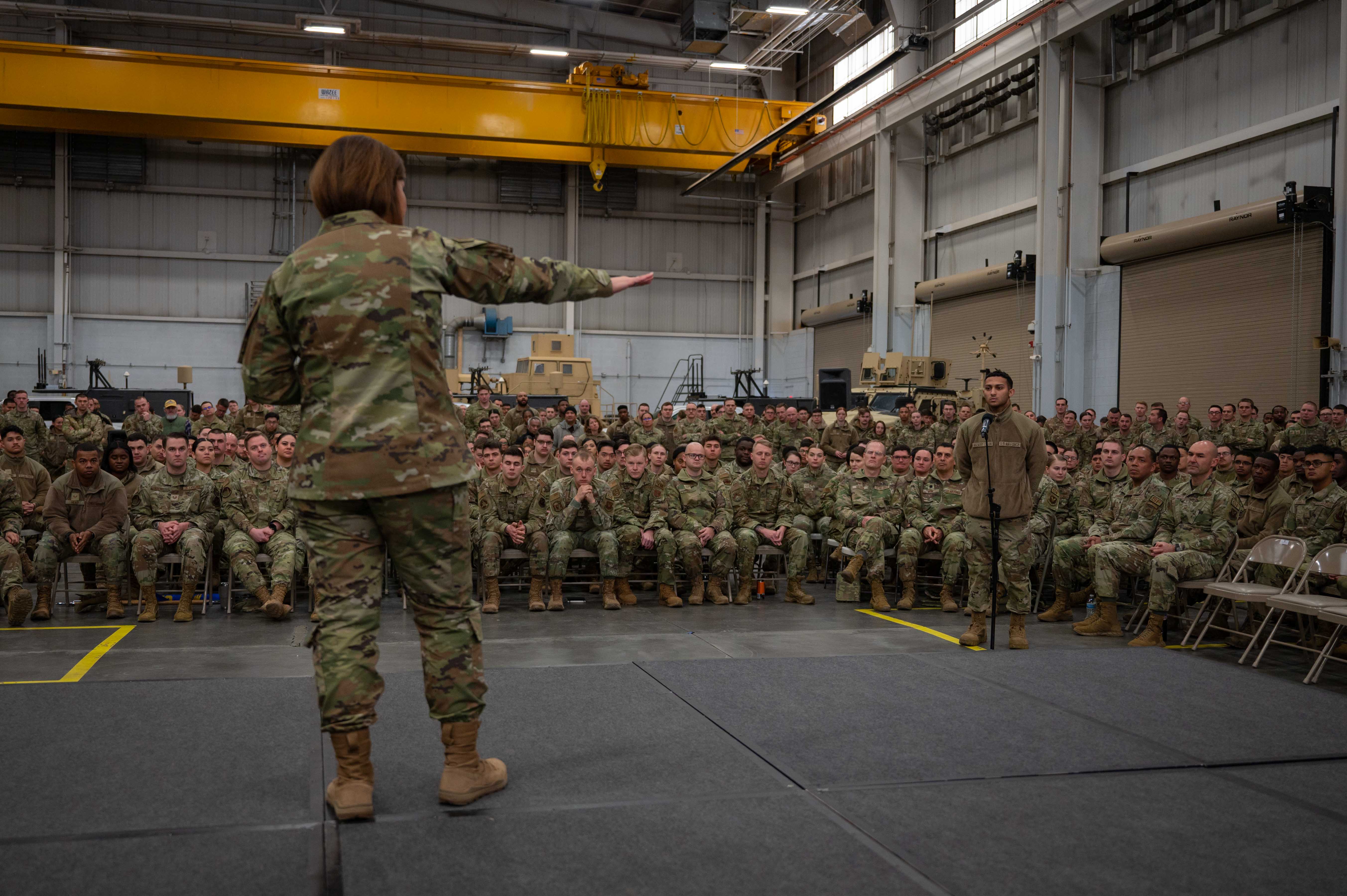 CMSAF engages with 90 MW Airmen > F.E. Warren Air Force Base > News