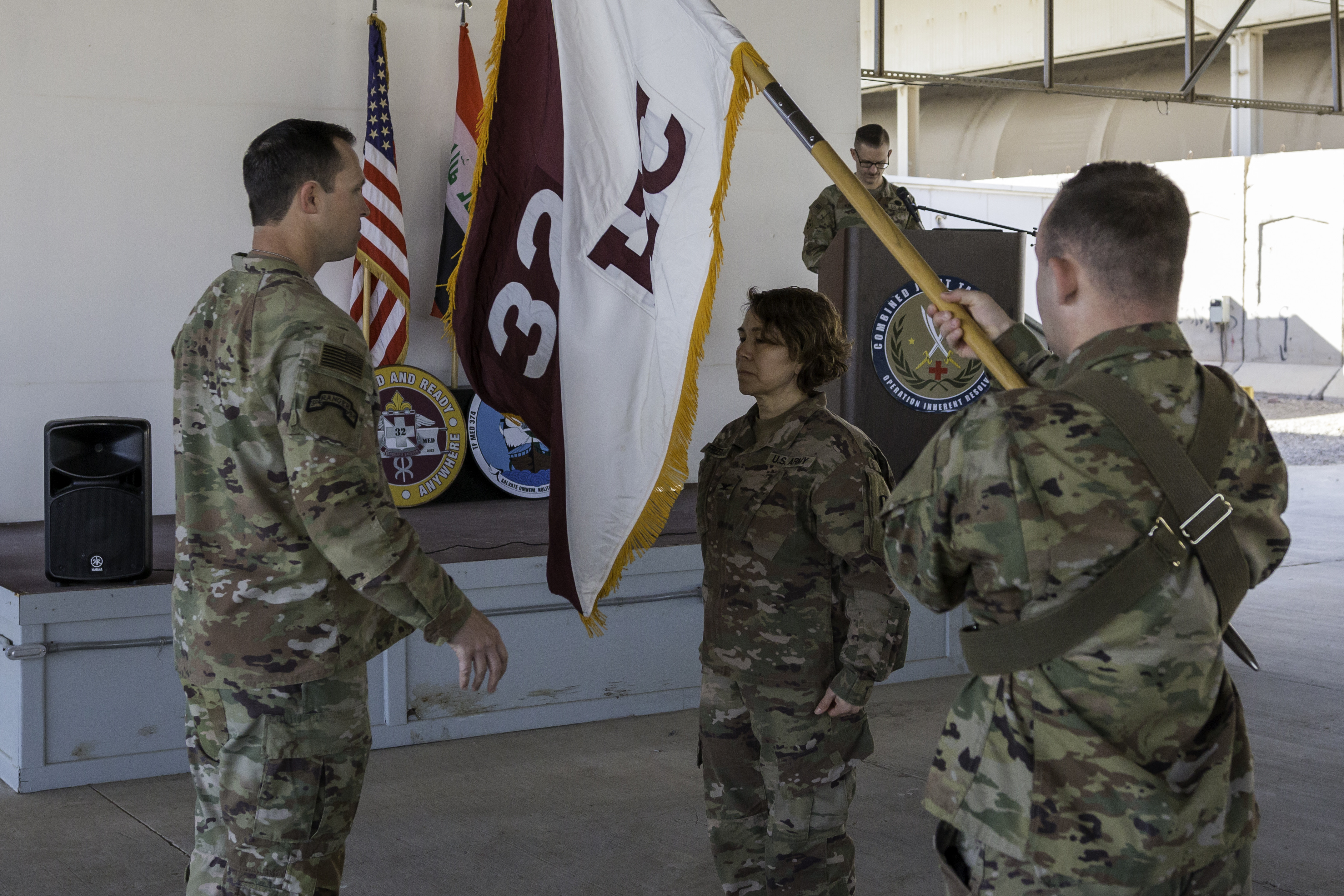 Transfer of Authority in Baghdad, Iraq's Role III Hospital