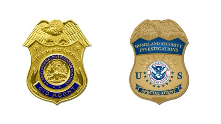 Army CID and Homeland Security Investigations Joint Graphic