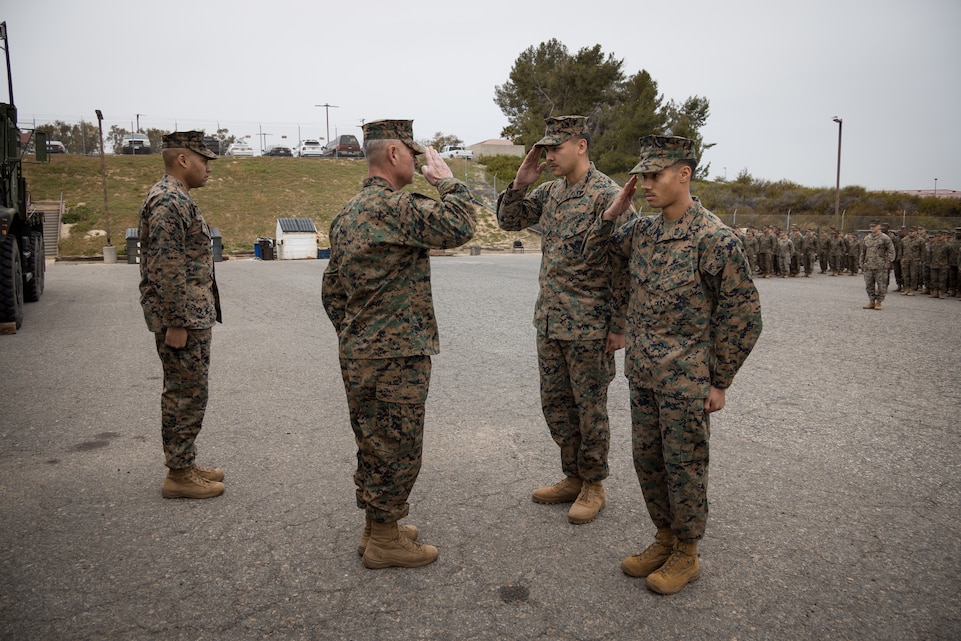 1st MLG Marines awarded for providing life-saving care > 1st Marine ...