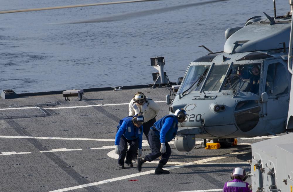 Blue Ridge Conducts Flight Operations