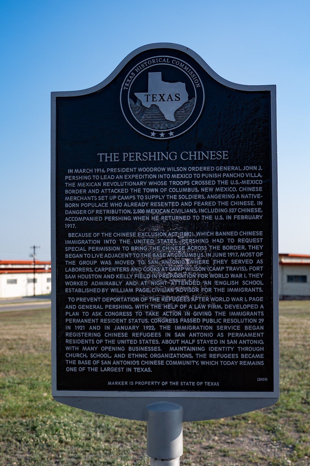 The Pershing Chinese Camp Location